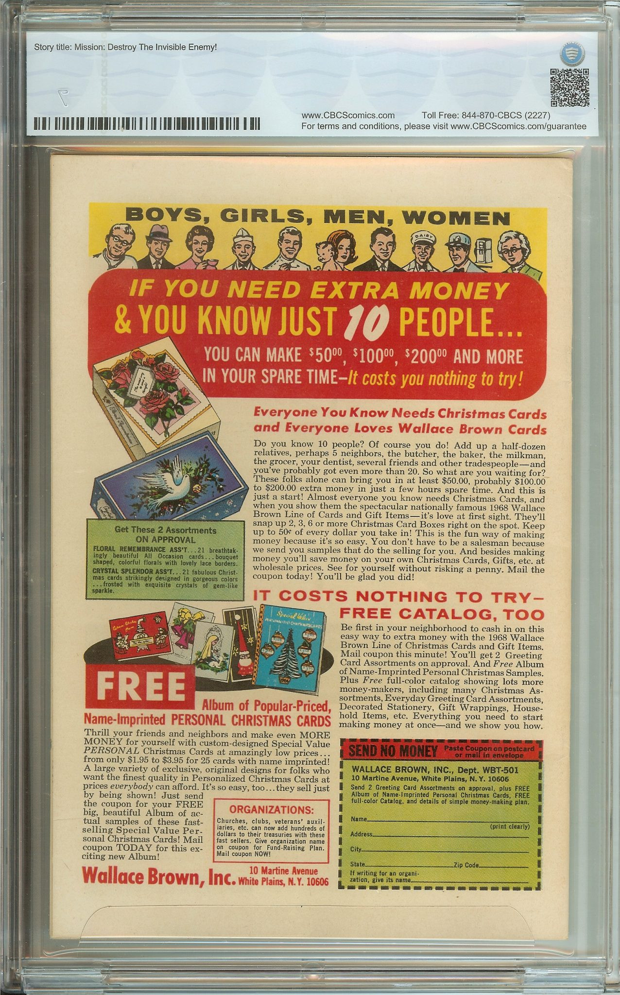 CAPTAIN SAVAGE #5 CBCS 8.5 WHITE PAGES | Reece's Rare Comics