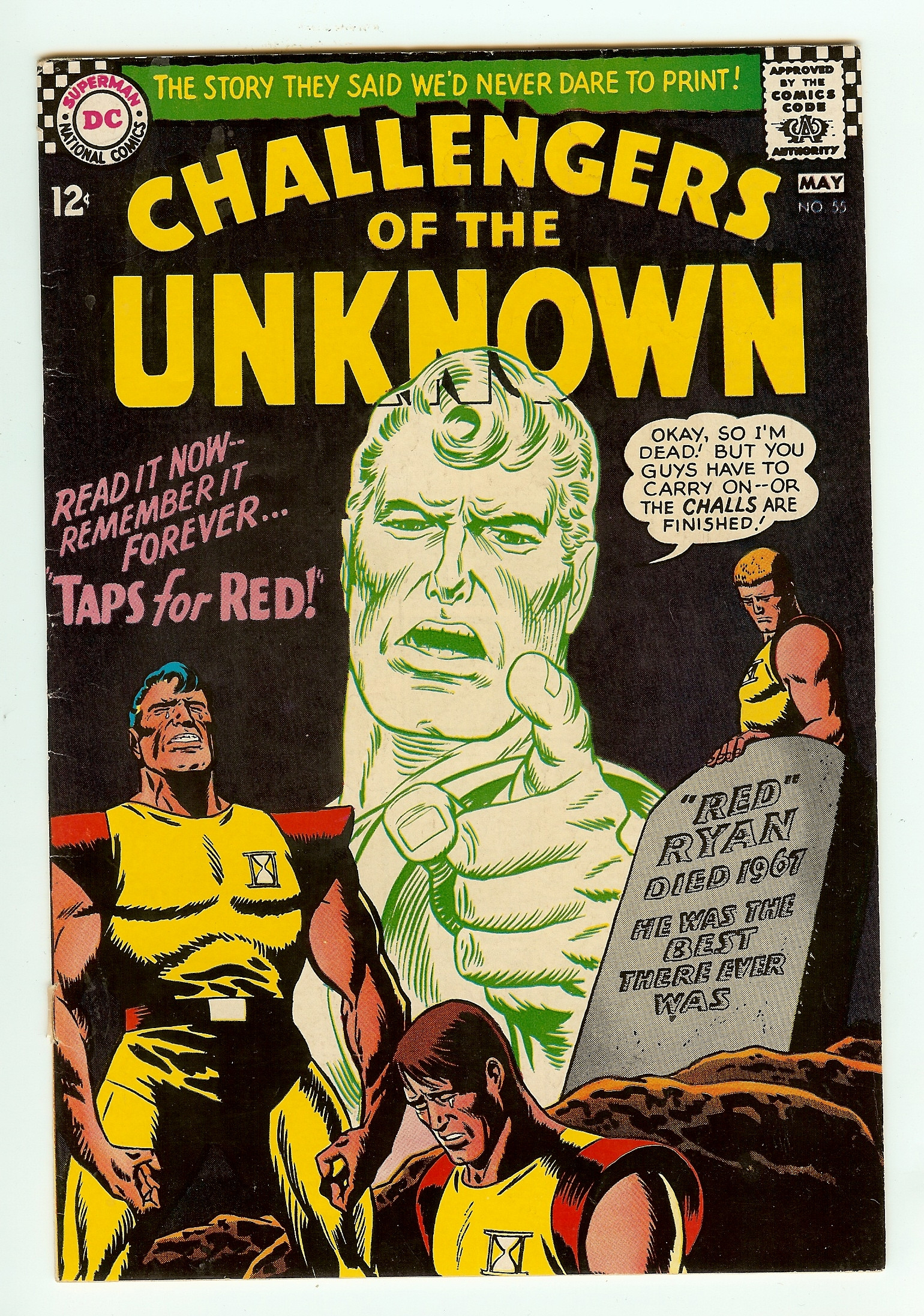 CHALLENGERS OF THE UNKNOWN #55 2.5 | Reece's Rare Comics