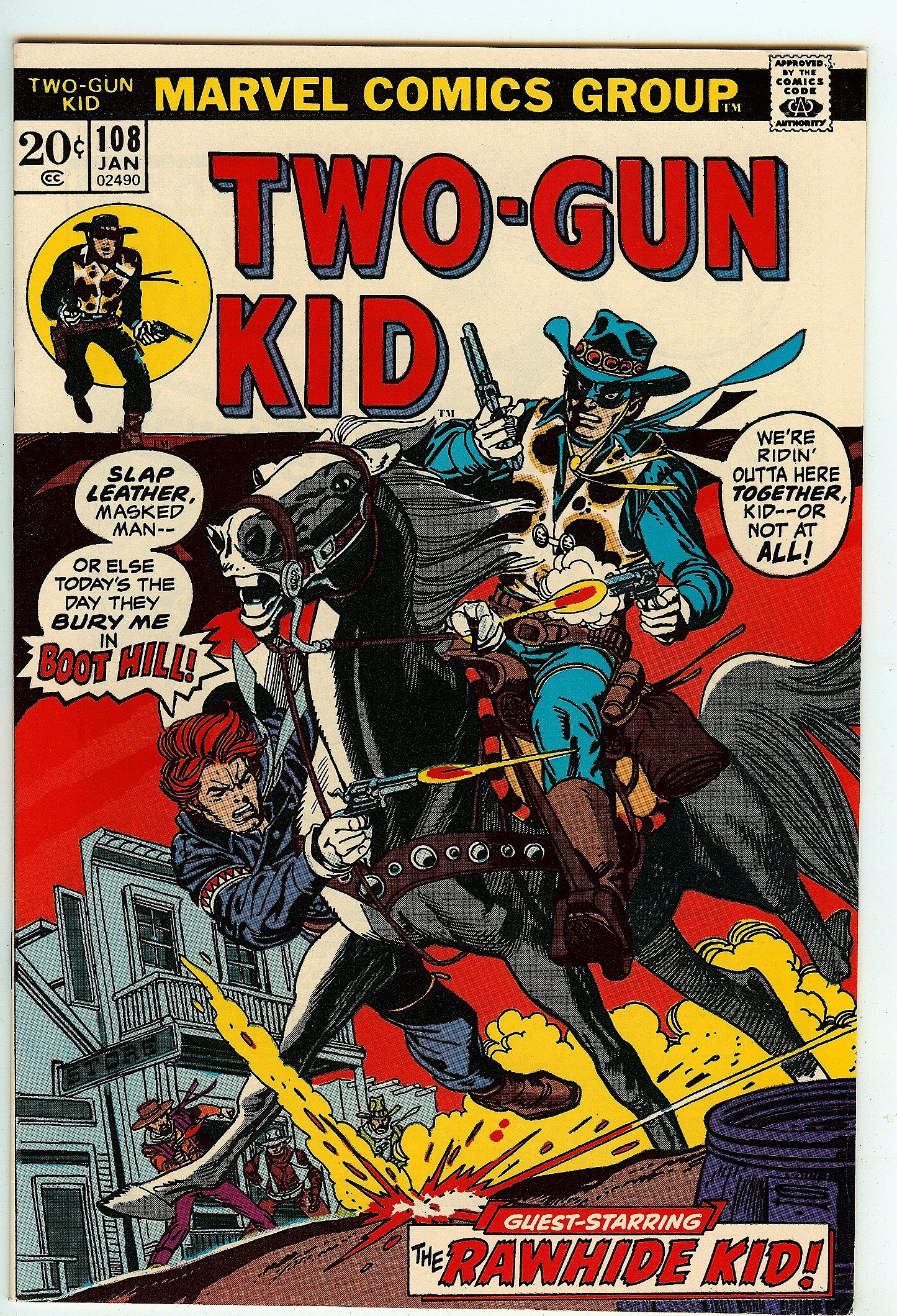 TWO-GUN KID #108 7.0 | Reece's Rare Comics