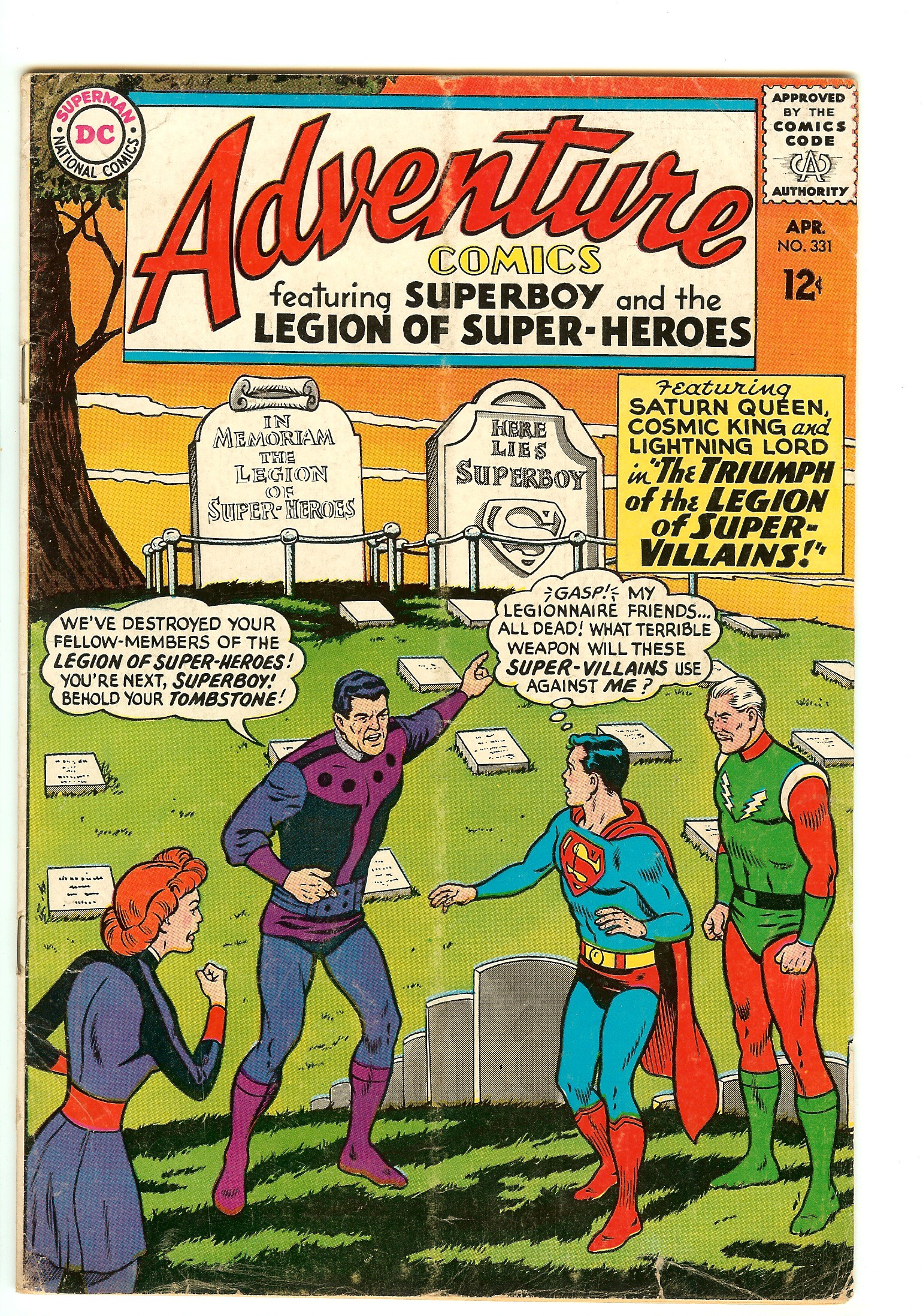 ADVENTURE COMICS #331 3.0 | Reece's Rare Comics