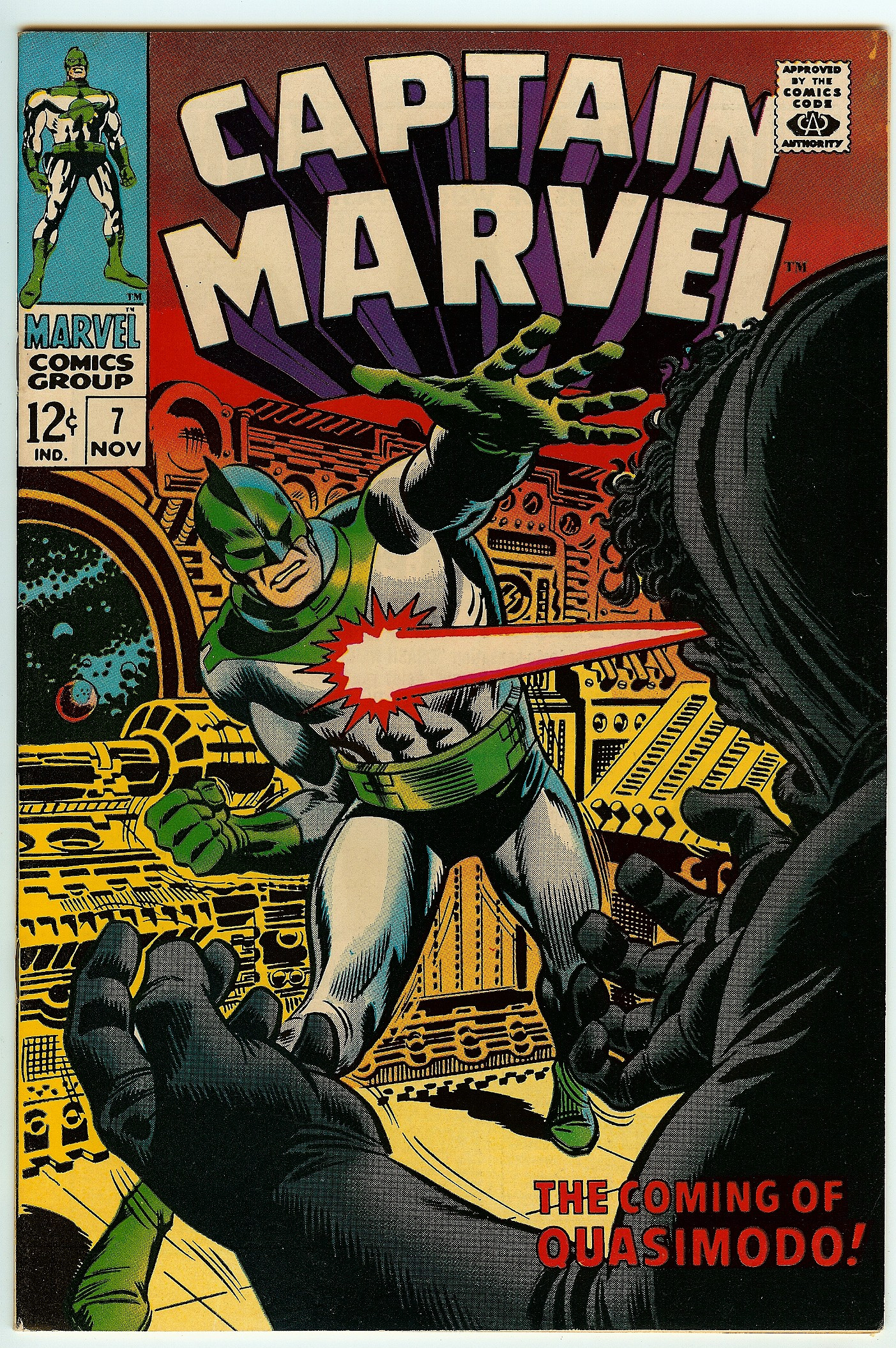 CAPTAIN MARVEL #7 8.0 | Reece's Rare Comics