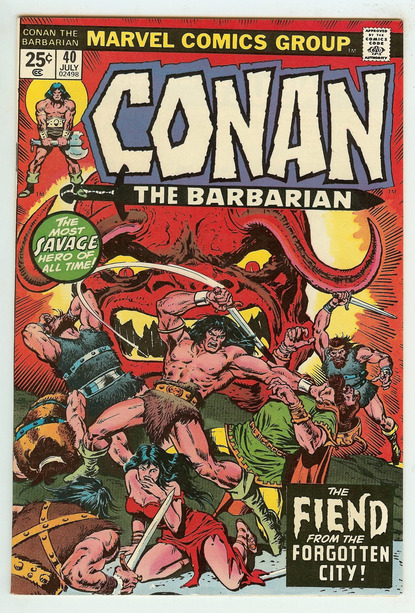 CONAN #40 7.5 | Reece's Rare Comics