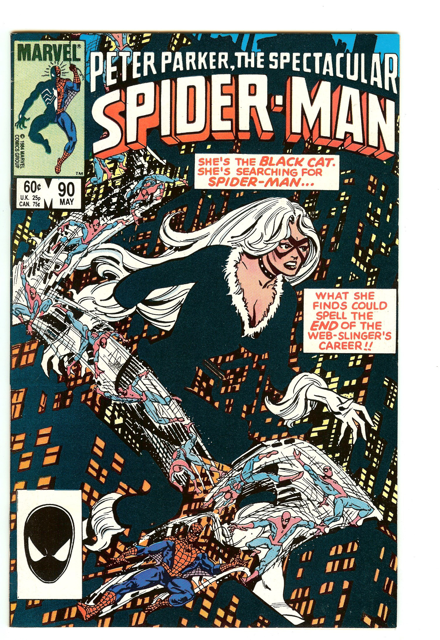 SPECTACULAR SPIDER-MAN #90 7.5 | Reece's Rare Comics