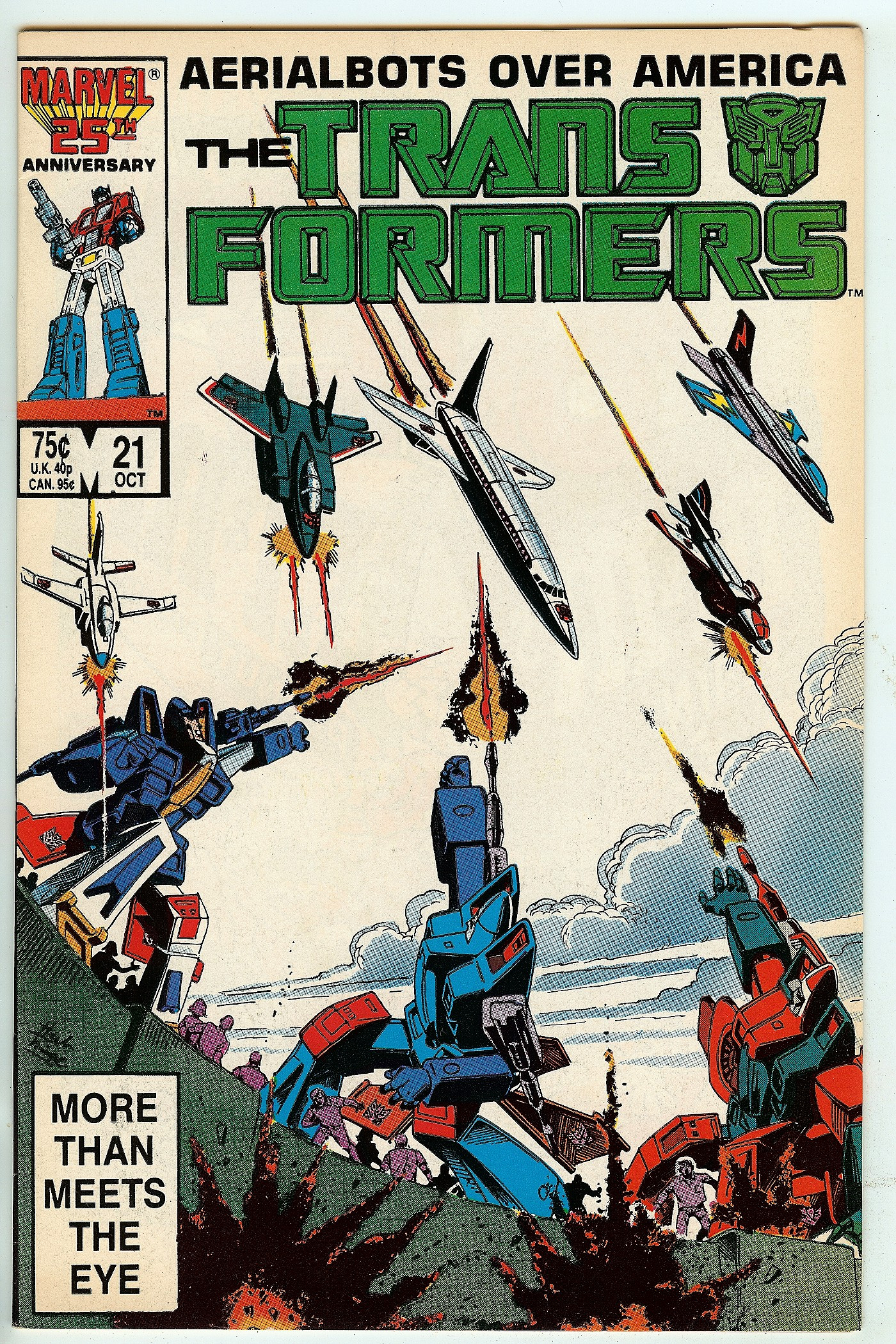 TRANSFORMERS #21 7.5 | Reece's Rare Comics