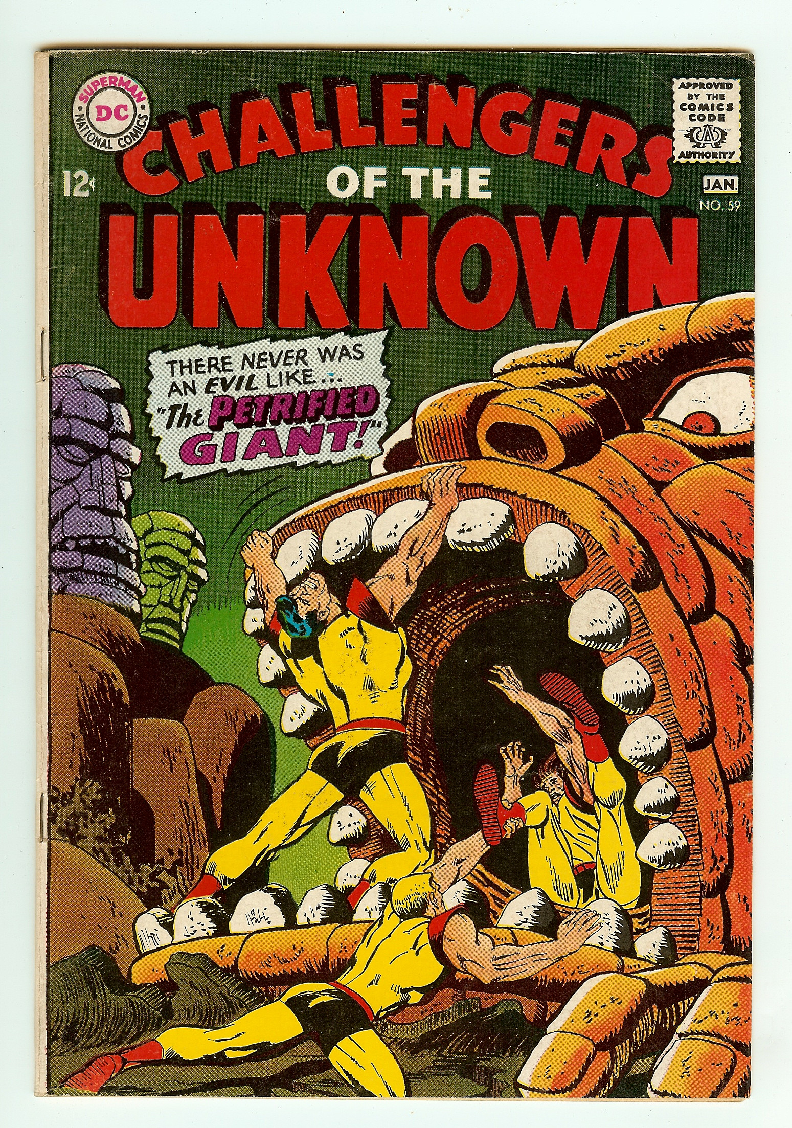 CHALLENGERS OF THE UNKNOWN #59 5.5 | Reece's Rare Comics