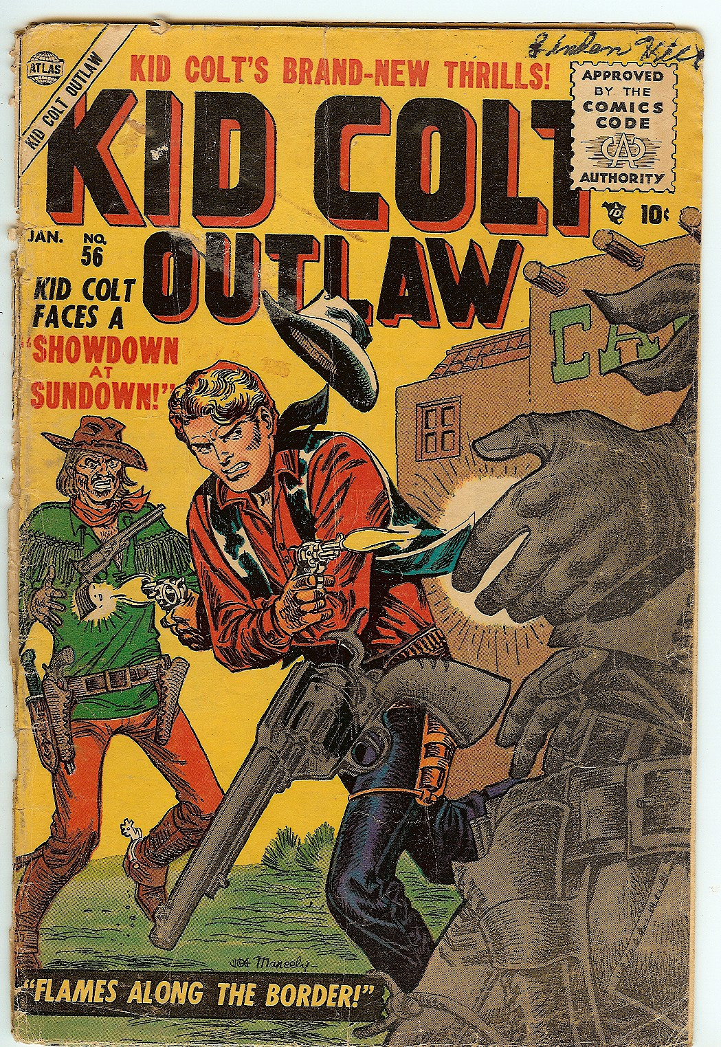 KID COLT OUTLAW #56 1.5 | Reece's Rare Comics
