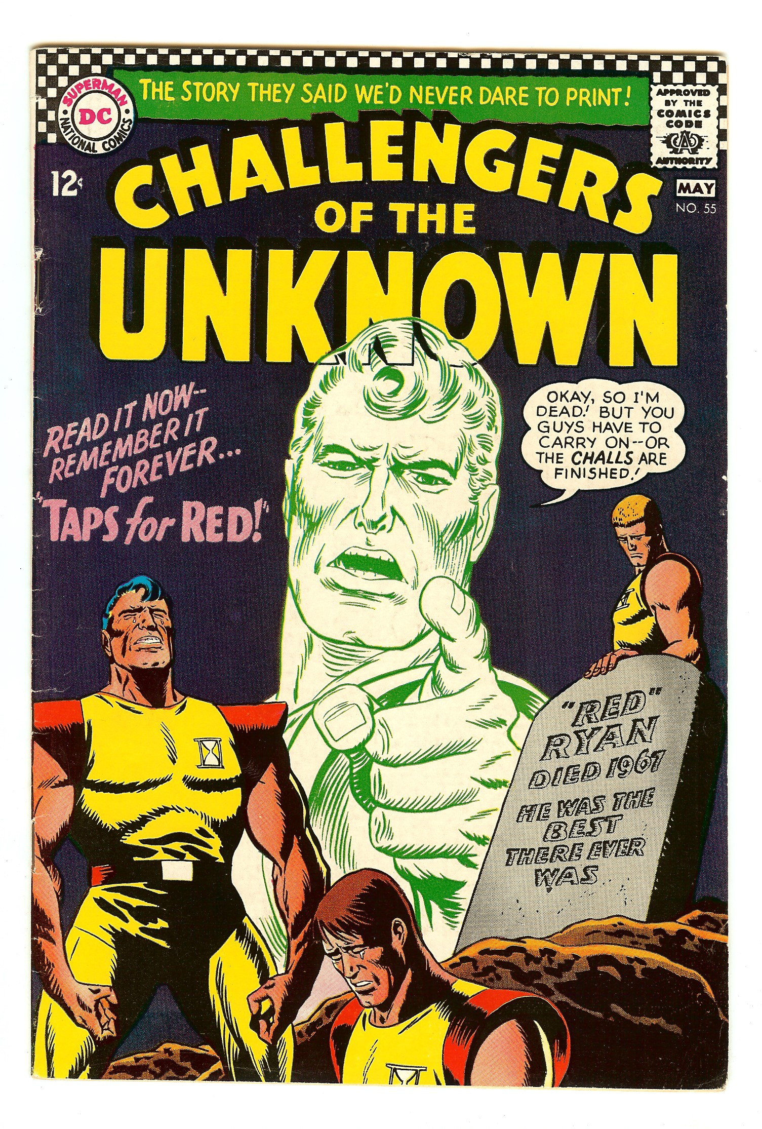 CHALLENGERS OF THE UNKNOWN #55 6.0 | Reece's Rare Comics