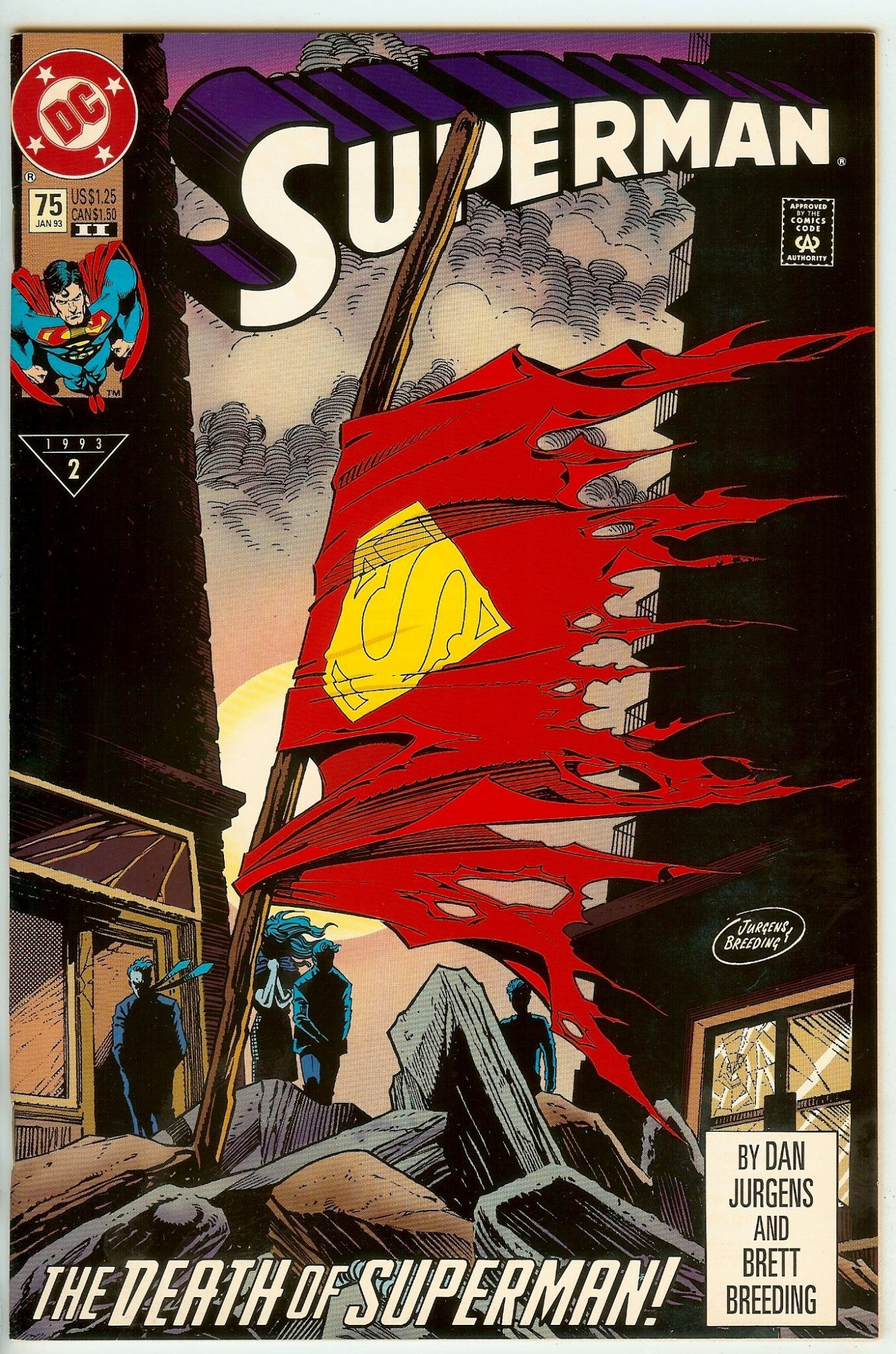 SUPERMAN #75 9.6 VOL 2 | Reece's Rare Comics