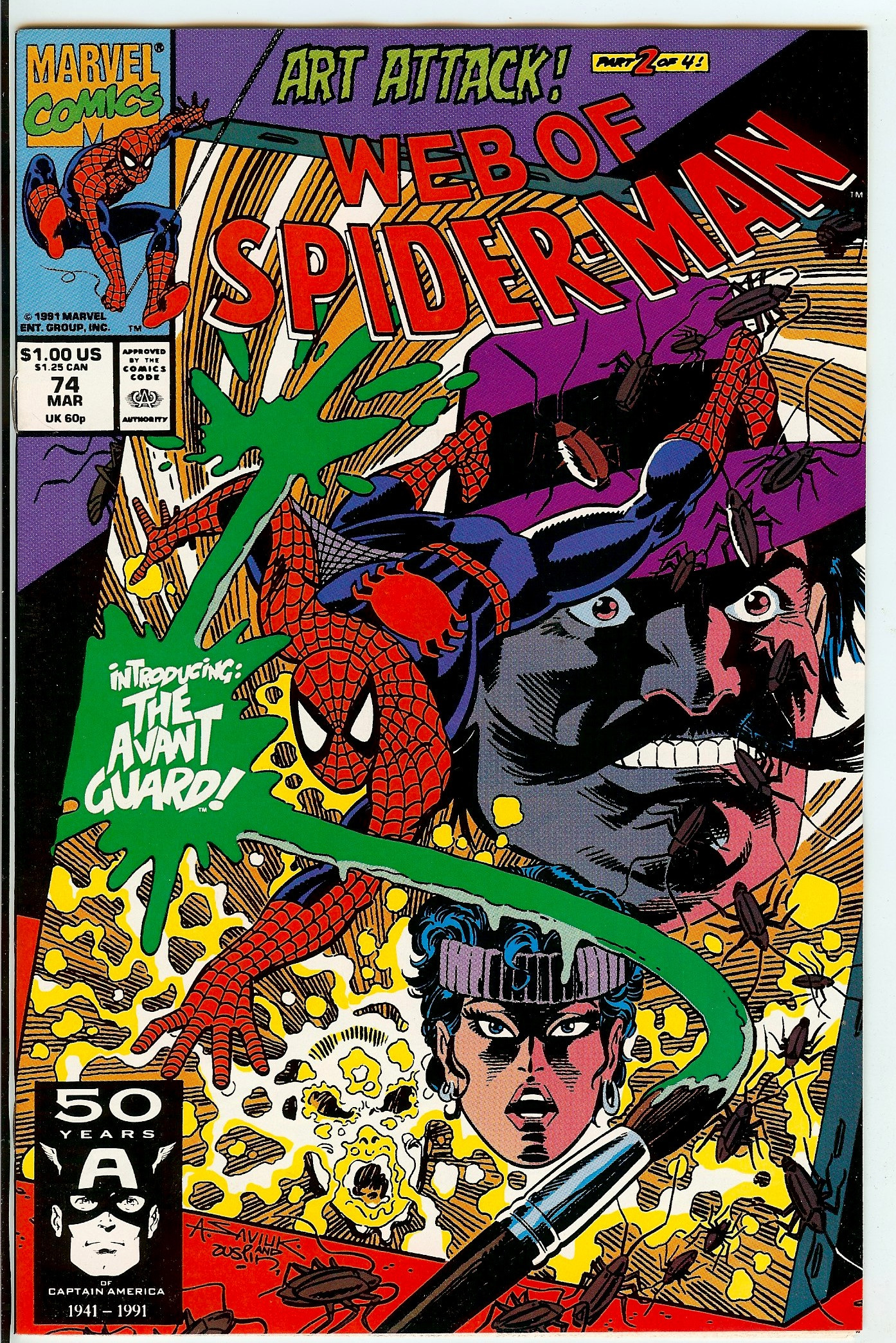 WEB OF SPIDER-MAN #74 9.6 | Reece's Rare Comics