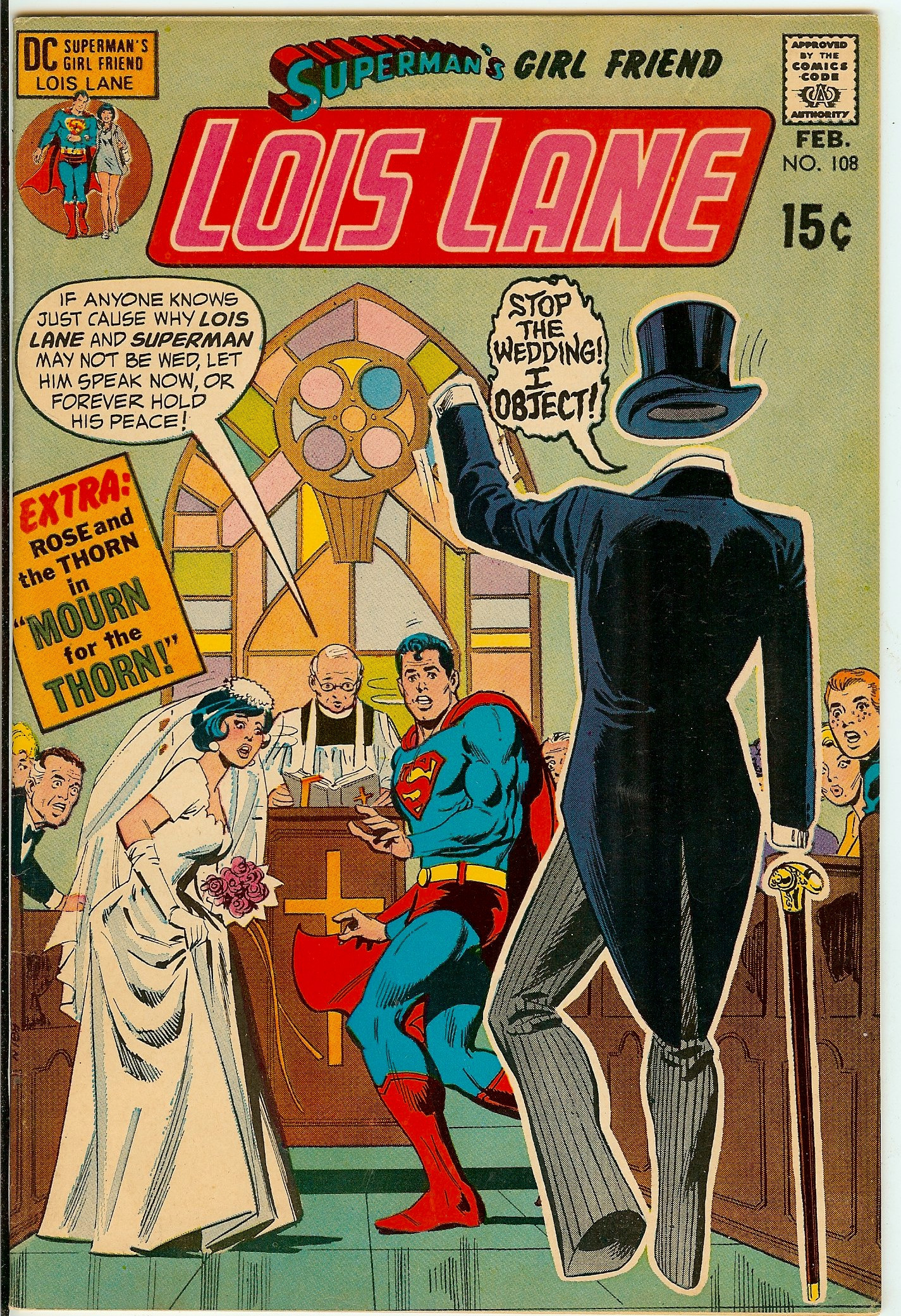 SUPERMAN'S GIRLFRIEND LOIS LANE #108 6.5 | Reece's Rare Comics