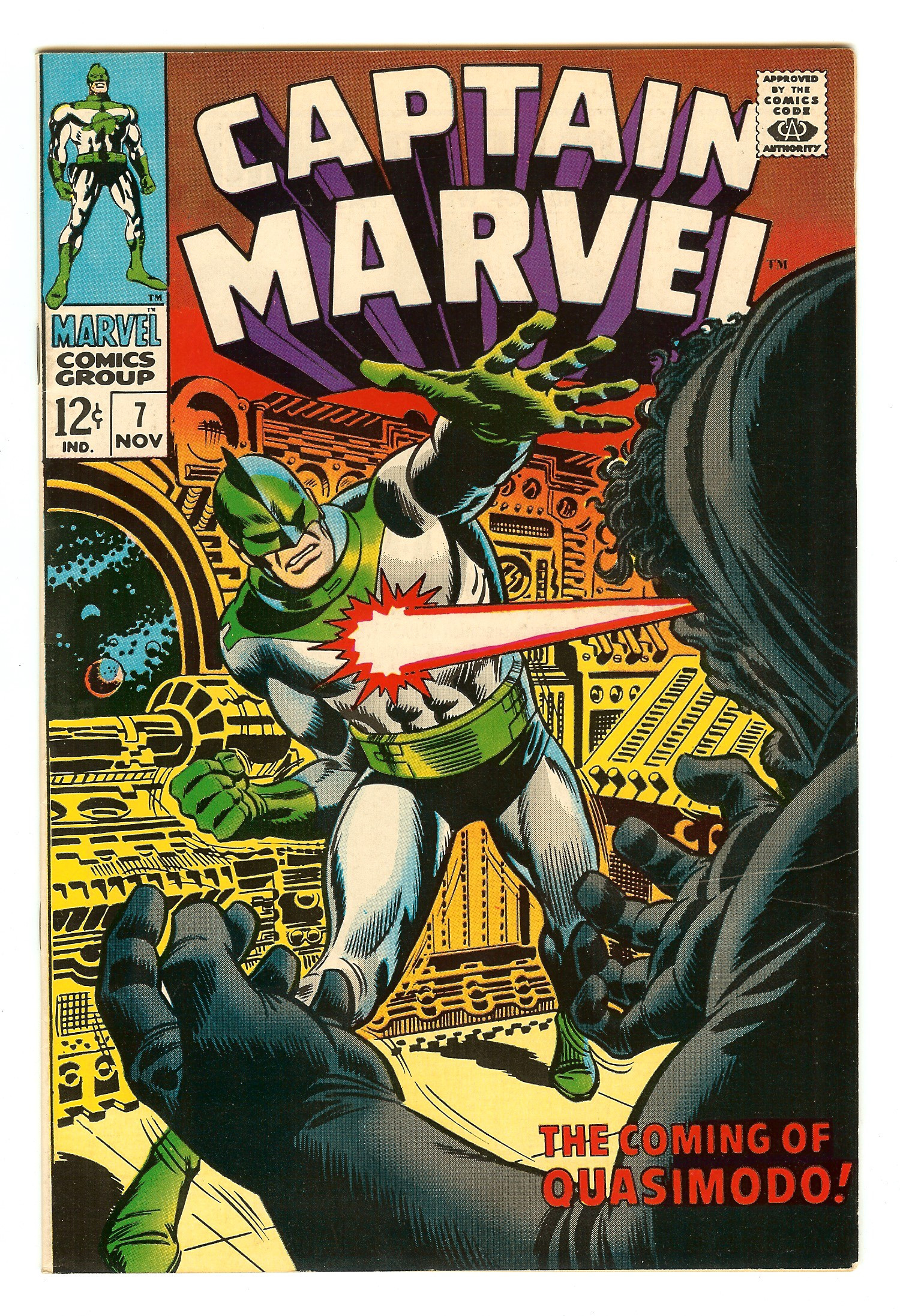 CAPTAIN MARVEL #7 7.0 | Reece's Rare Comics