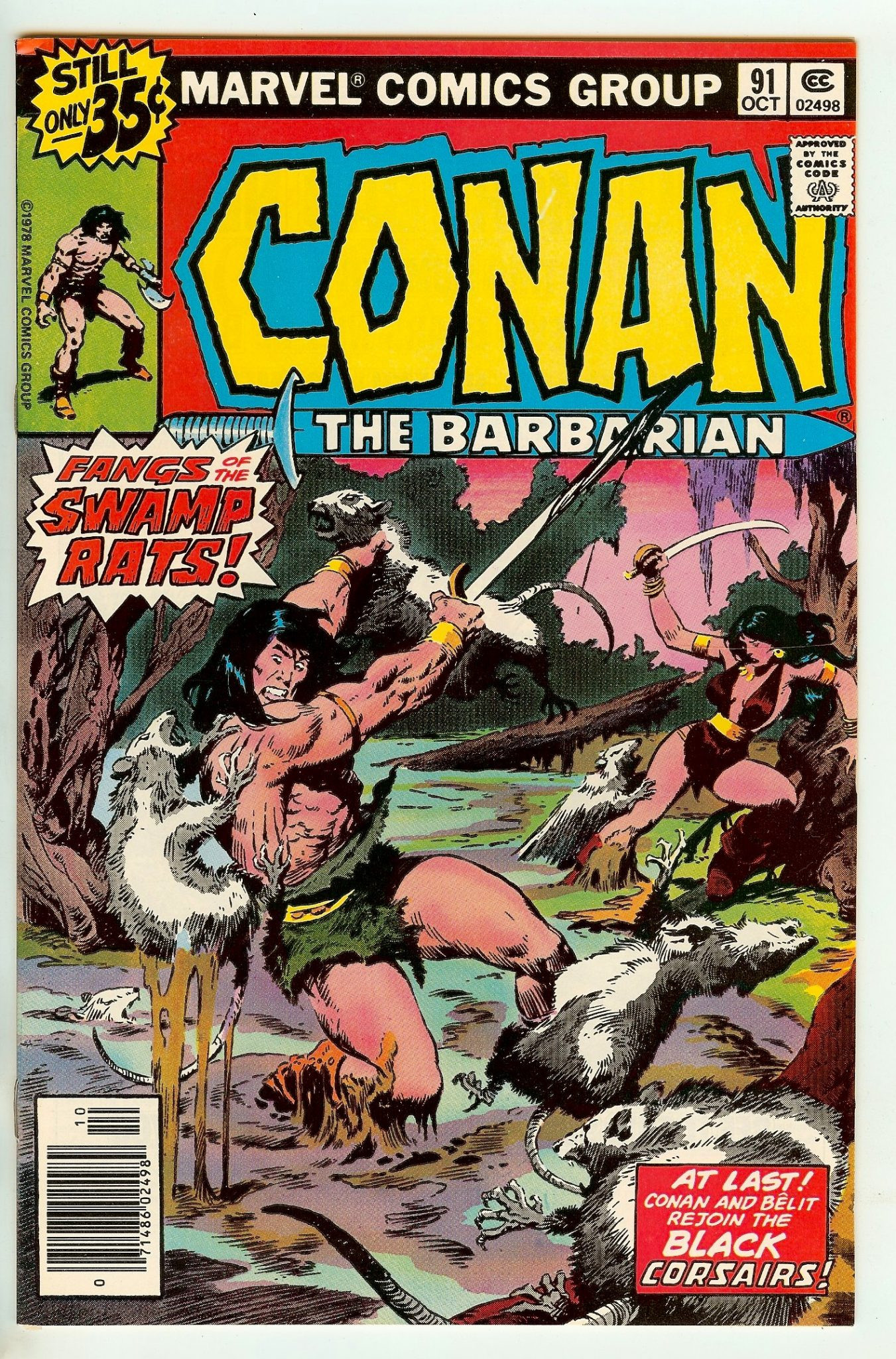 CONAN #91 9.0 | Reece's Rare Comics