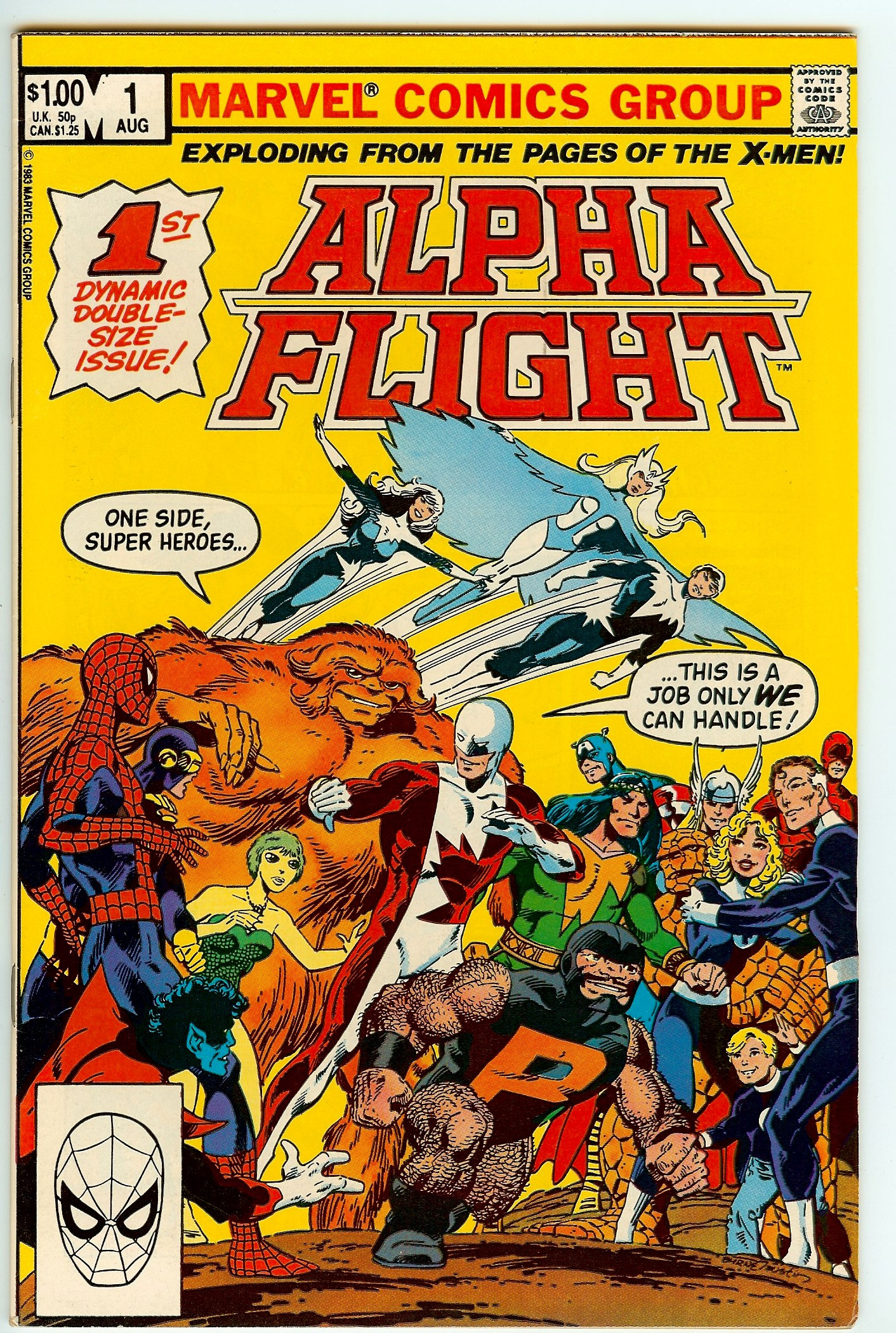 ALPHA FLIGHT #1 5.5 | Reece's Rare Comics