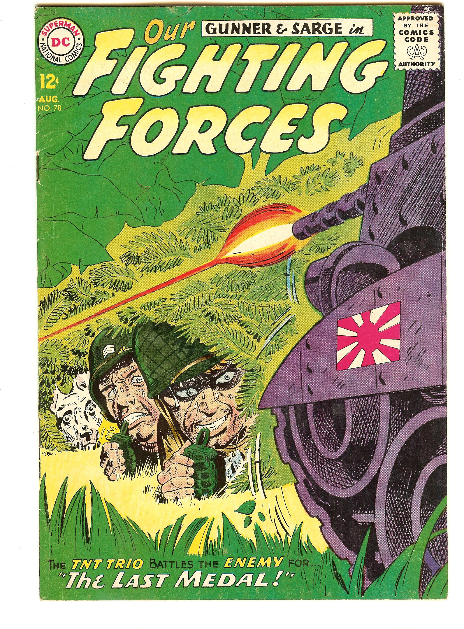 OUR FIGHTING FORCES #78 4.0 | Reece's Rare Comics