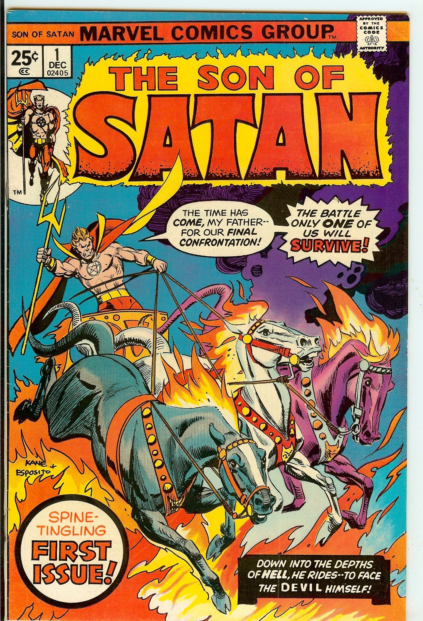 SON OF SATAN #1 6.0 | Reece's Rare Comics