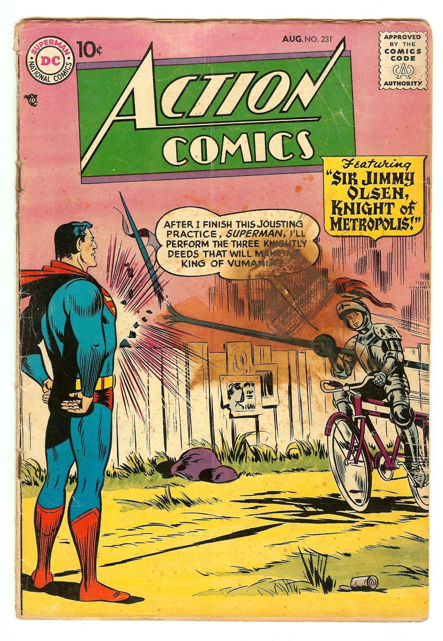 ACTION COMICS #231 2.0 | Reece's Rare Comics