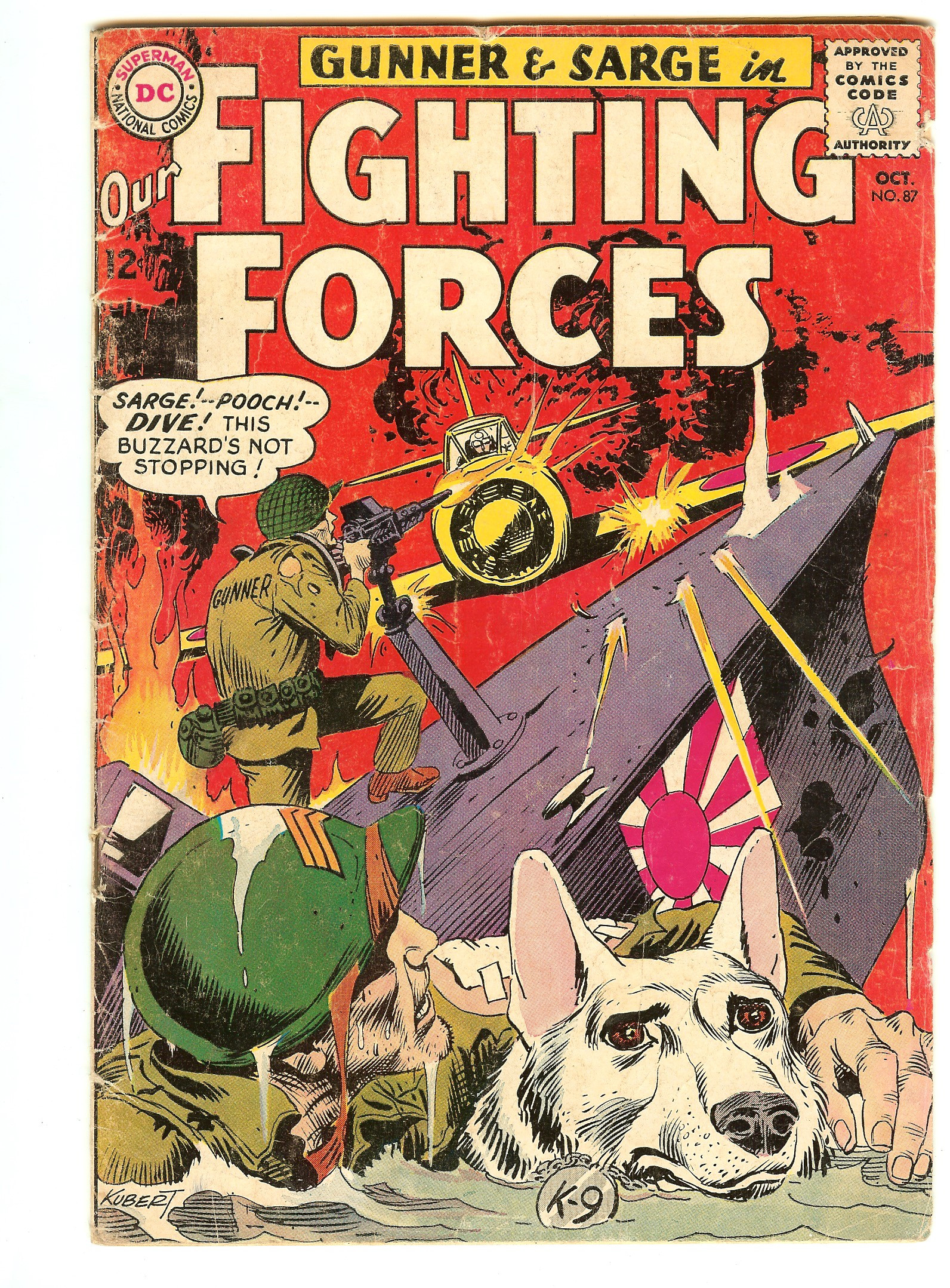 OUR FIGHTING FORCES #87 3.0 | Reece's Rare Comics