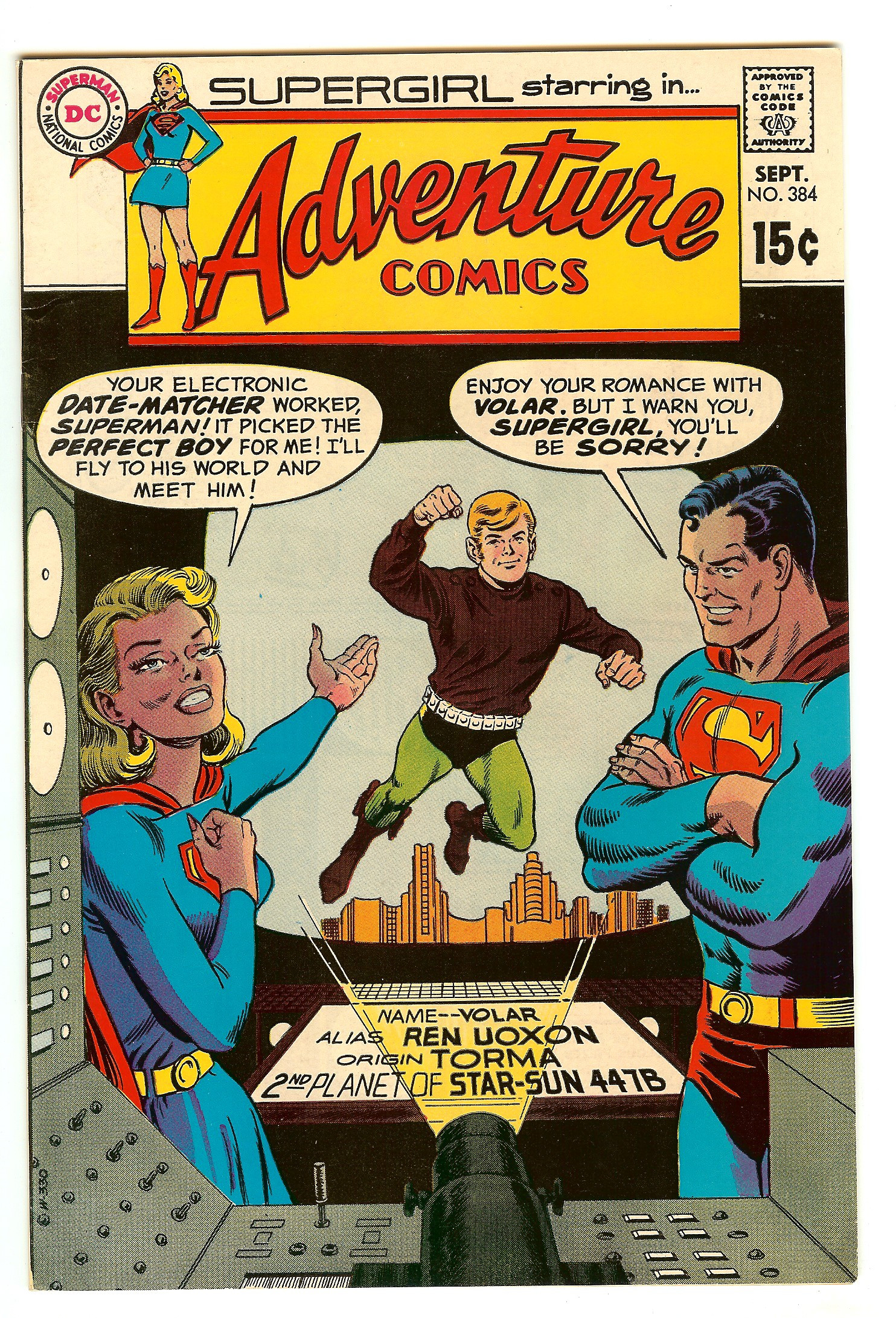 ADVENTURE COMICS #384 8.0 | Reece's Rare Comics