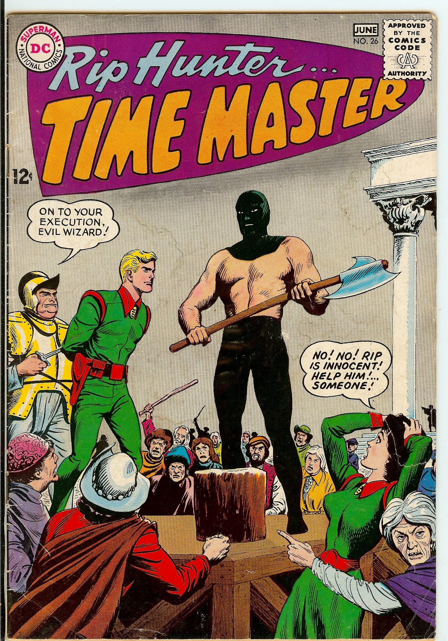 RIP HUNTER TIME MASTER #26 3.5 | Reece's Rare Comics