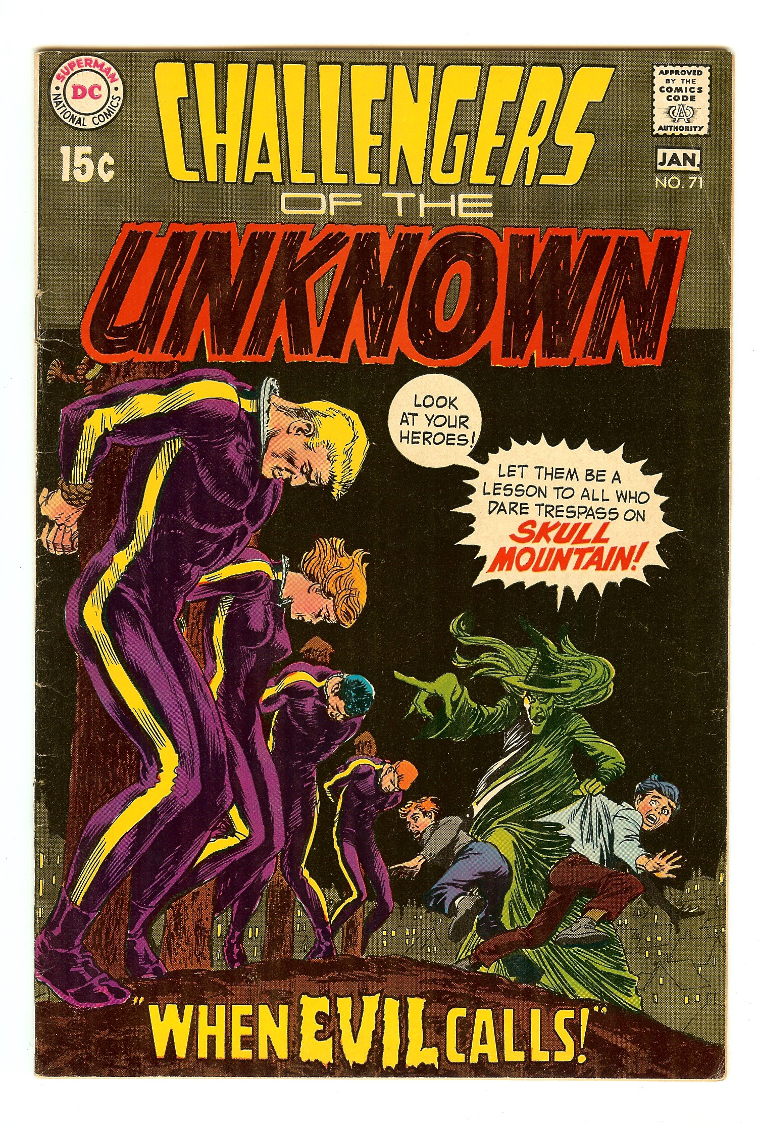 CHALLENGERS OF THE UNKNOWN #71 3.0 | Reece's Rare Comics