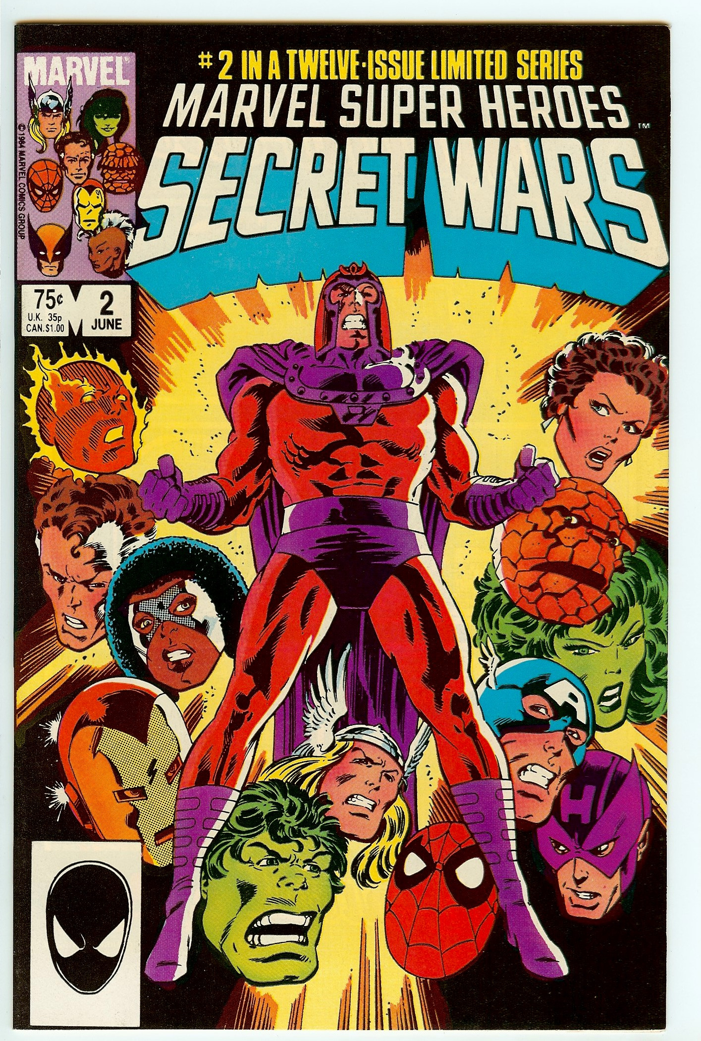 MARVEL SUPER HEROES SECRET WARS #2 8.0 | Reece's Rare Comics
