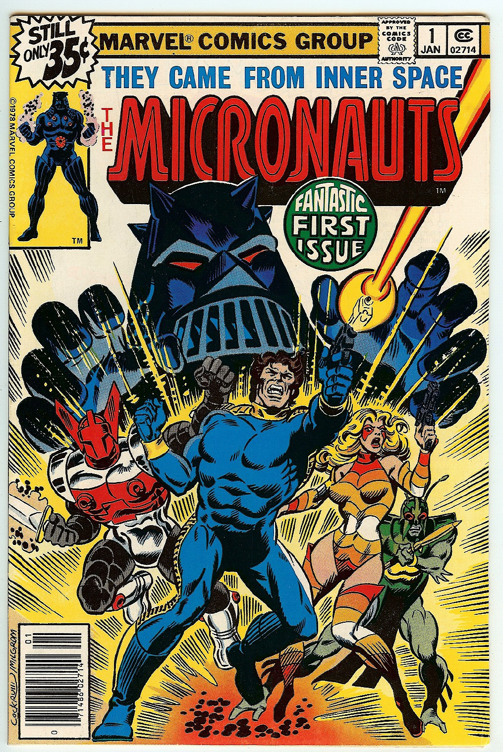 MICRONAUTS #1 7.0 | Reece's Rare Comics