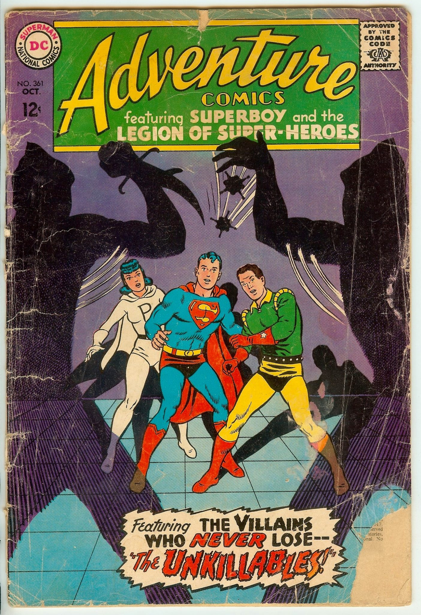 ADVENTURE COMICS #361 1.0 | Reece's Rare Comics