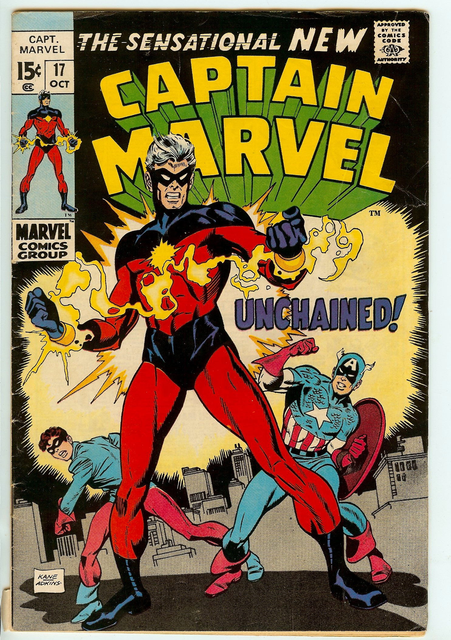 CAPTAIN MARVEL #17 2.5 | Reece's Rare Comics