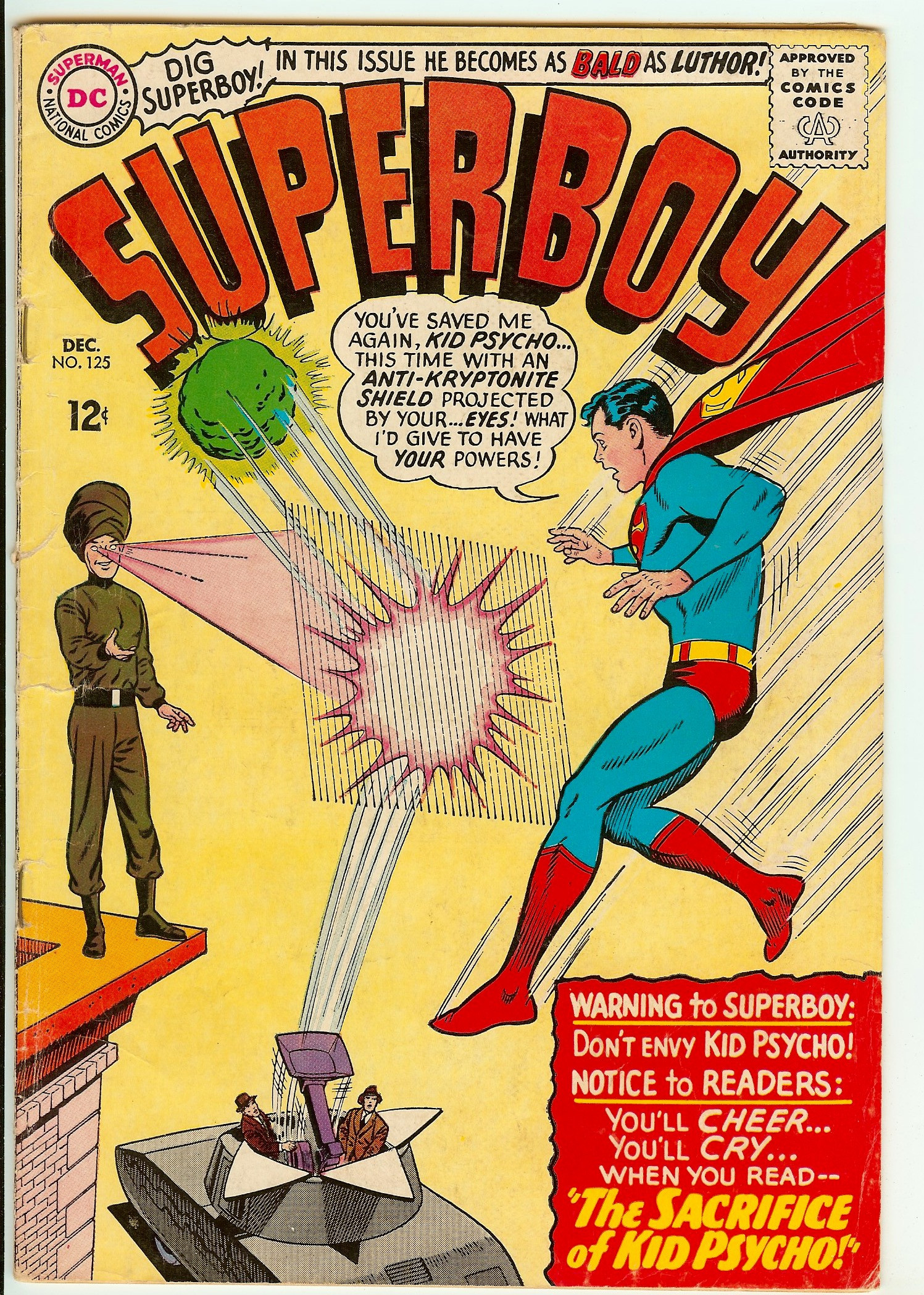SUPERBOY #125 2.5 | Reece's Rare Comics