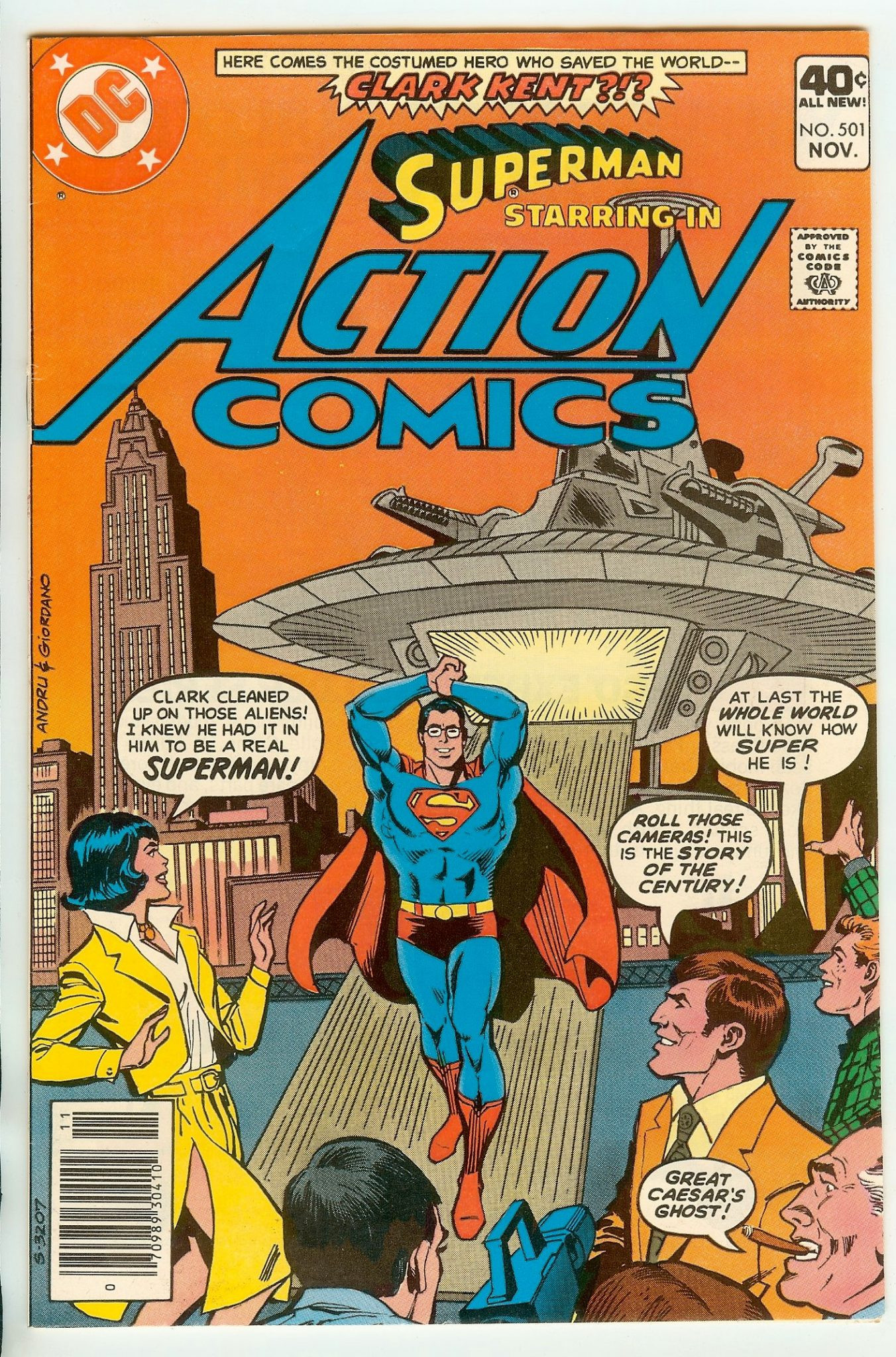 ACTION COMICS #501 7.5 | Reece's Rare Comics