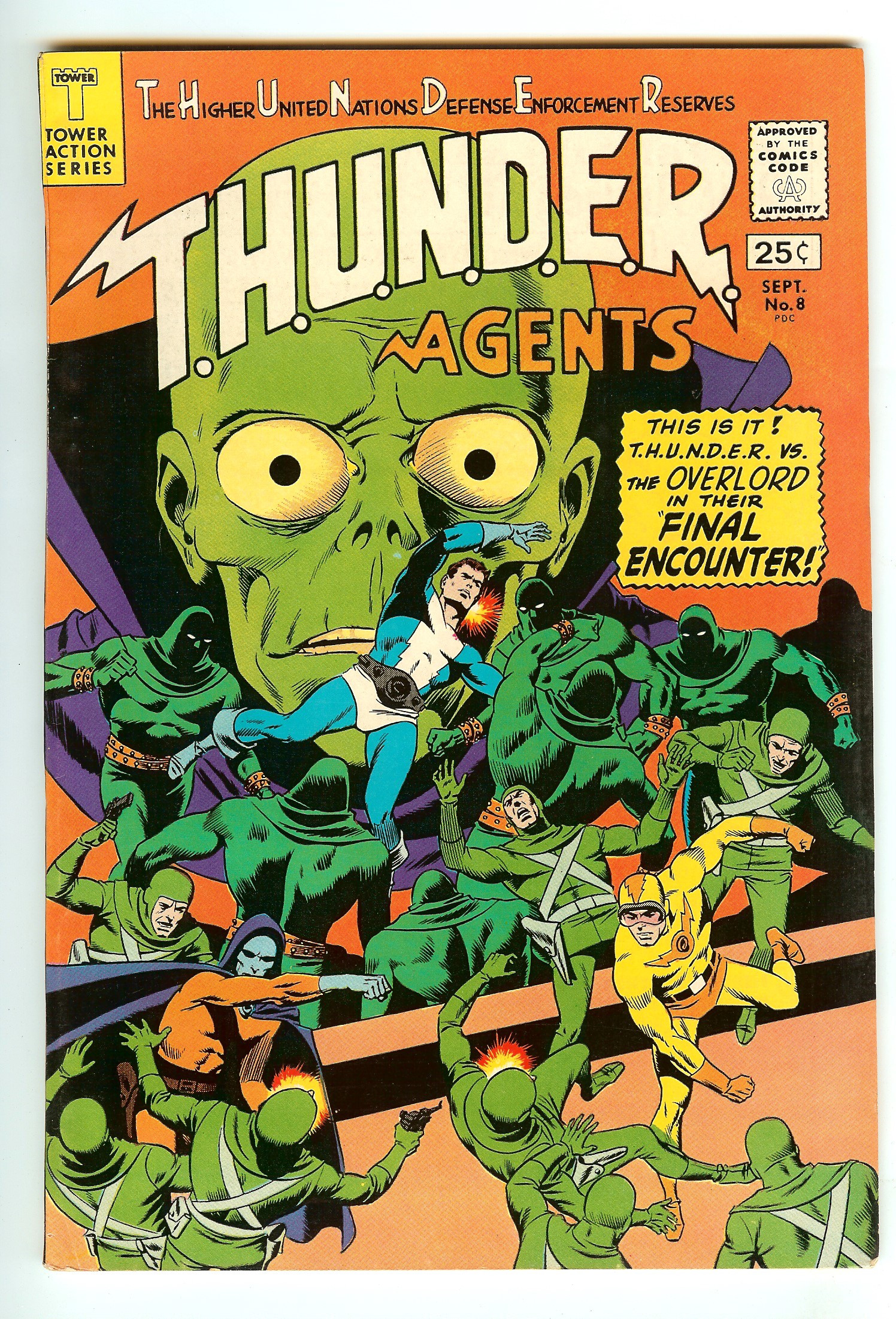 THUNDER AGENTS #8 7.5 | Reece's Rare Comics