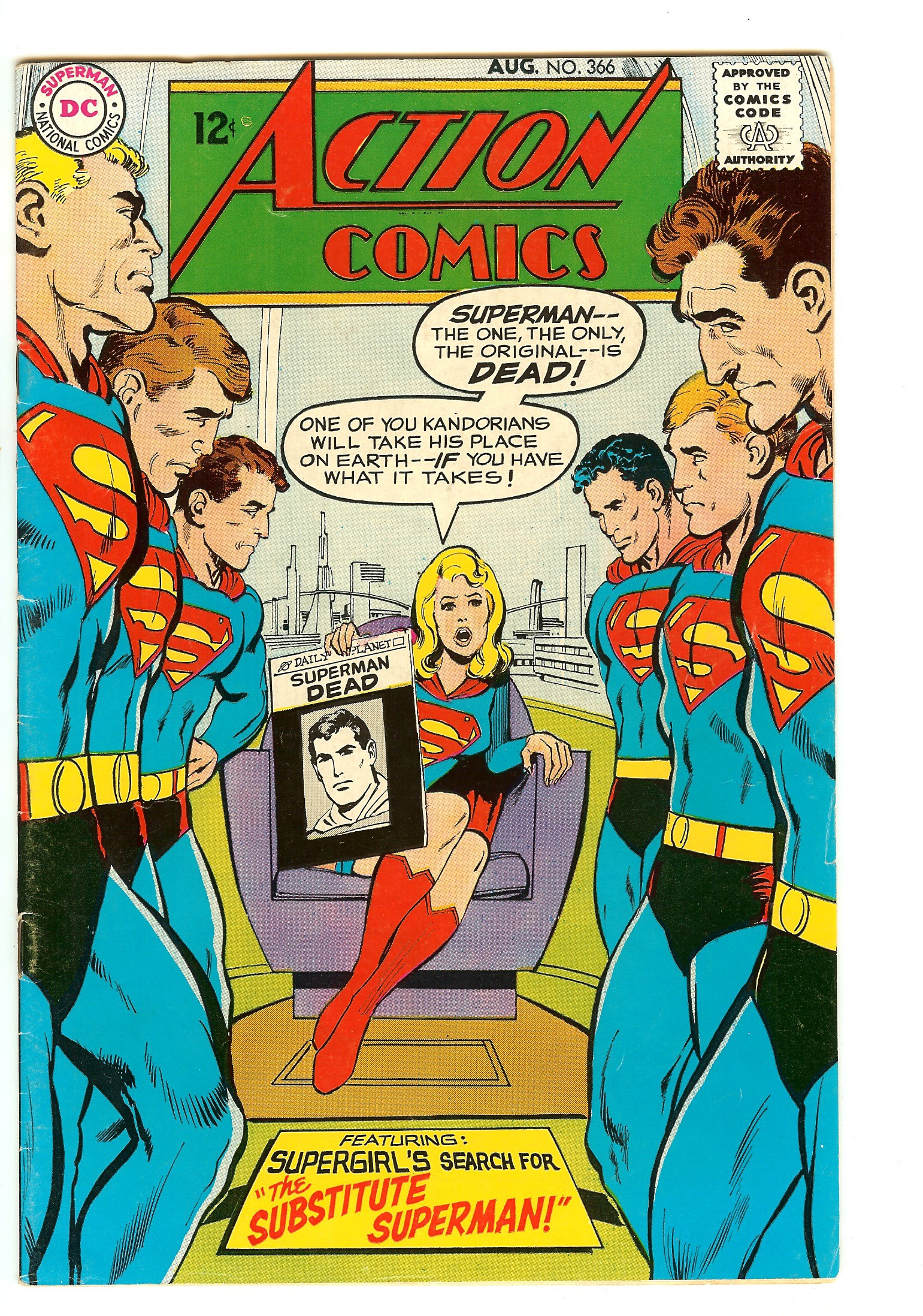 ACTION COMICS #366 5.0 | Reece's Rare Comics