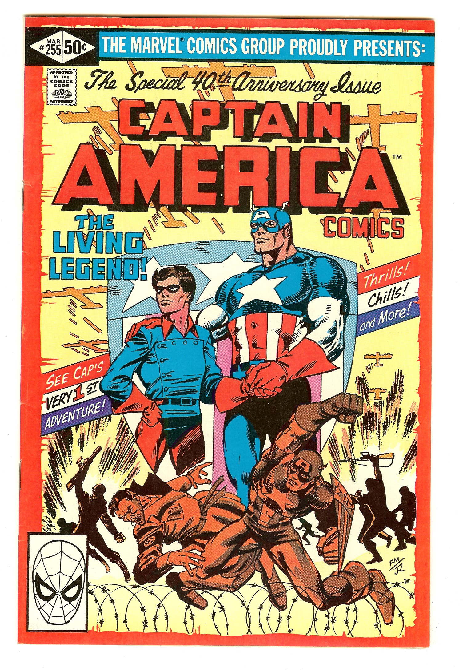 CAPTAIN AMERICA #255 7.0 | Reece's Rare Comics