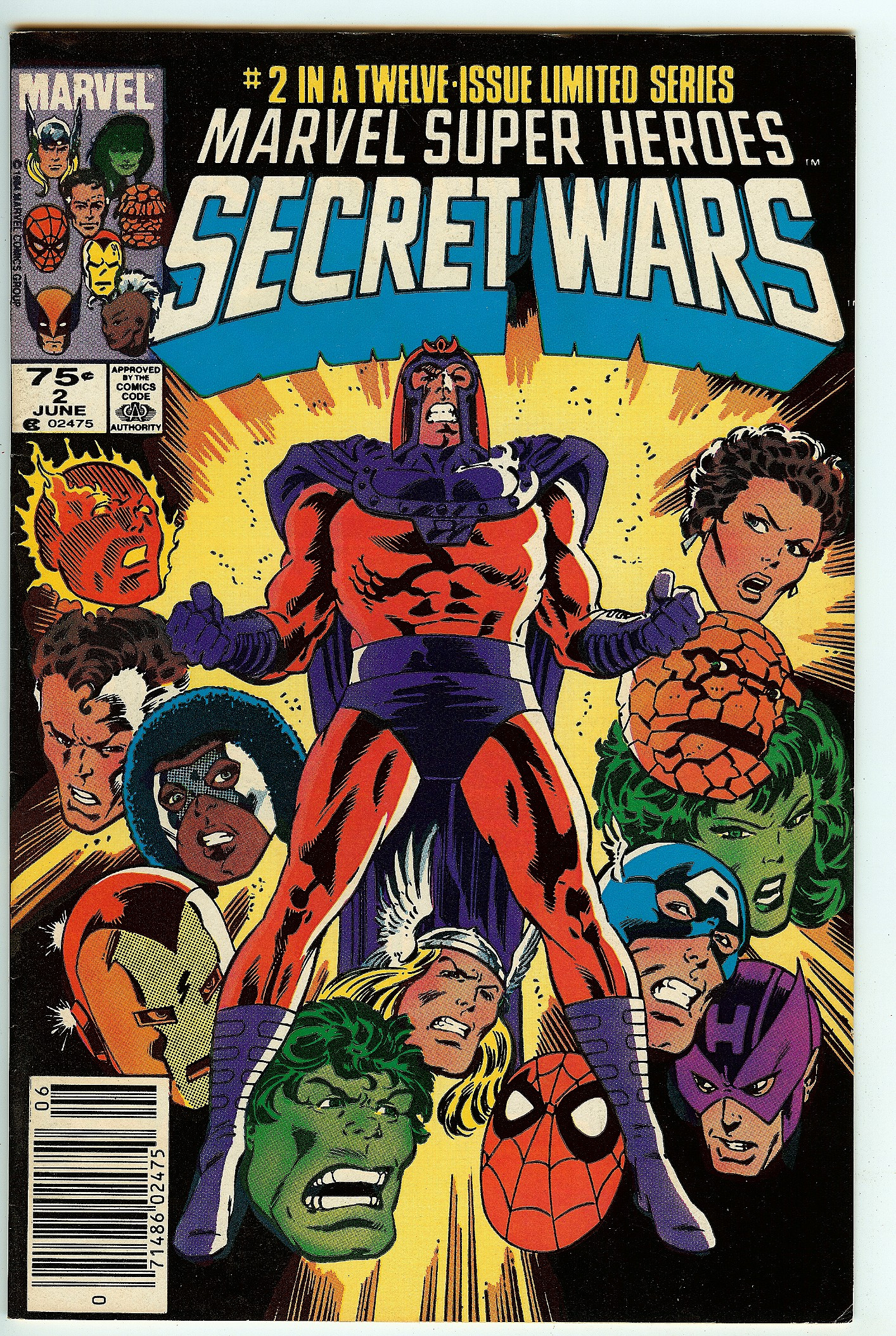 MARVEL SUPER HEROES SECRET WARS #2 8.0 | Reece's Rare Comics