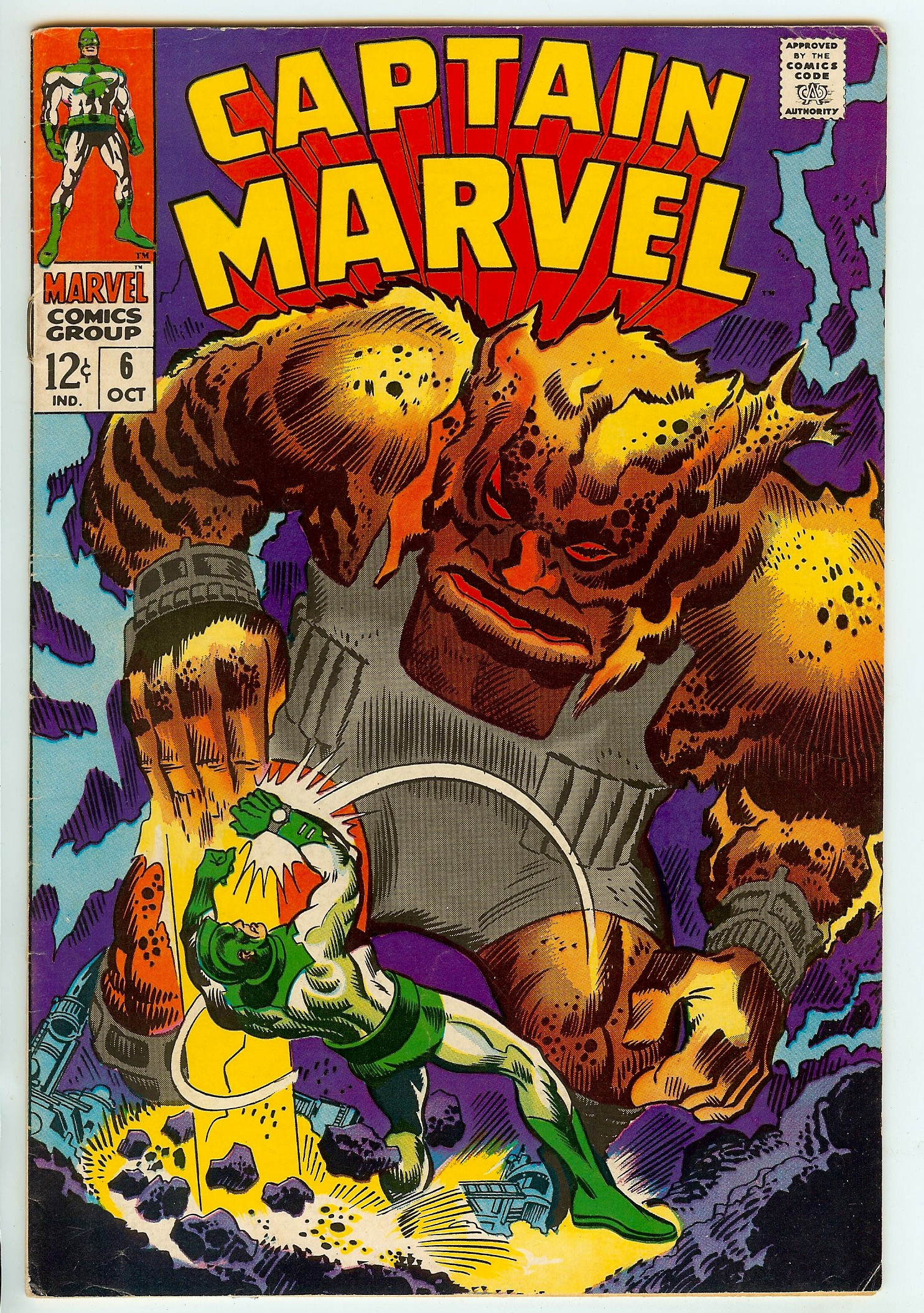 CAPTAIN MARVEL #6 6.0 | Reece's Rare Comics