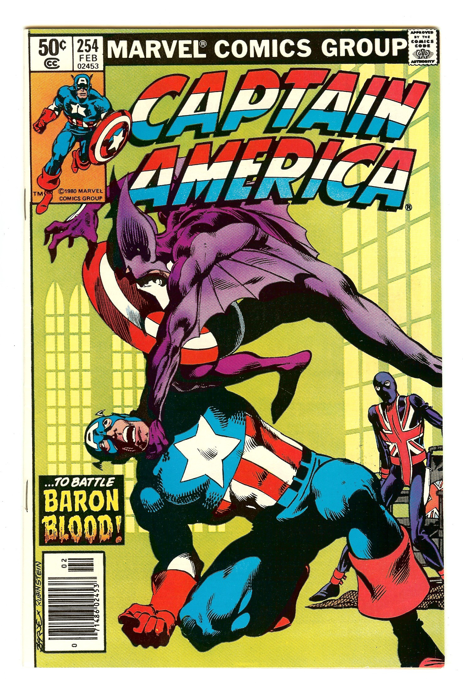 CAPTAIN AMERICA #254 7.0 | Reece's Rare Comics