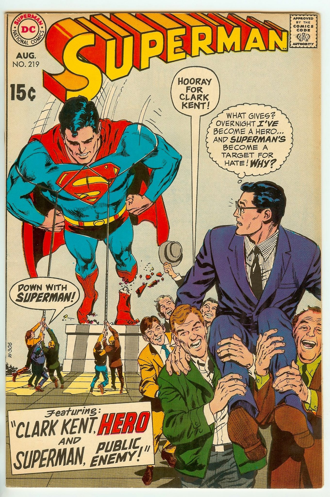 SUPERMAN #219 8.5 | Reece's Rare Comics