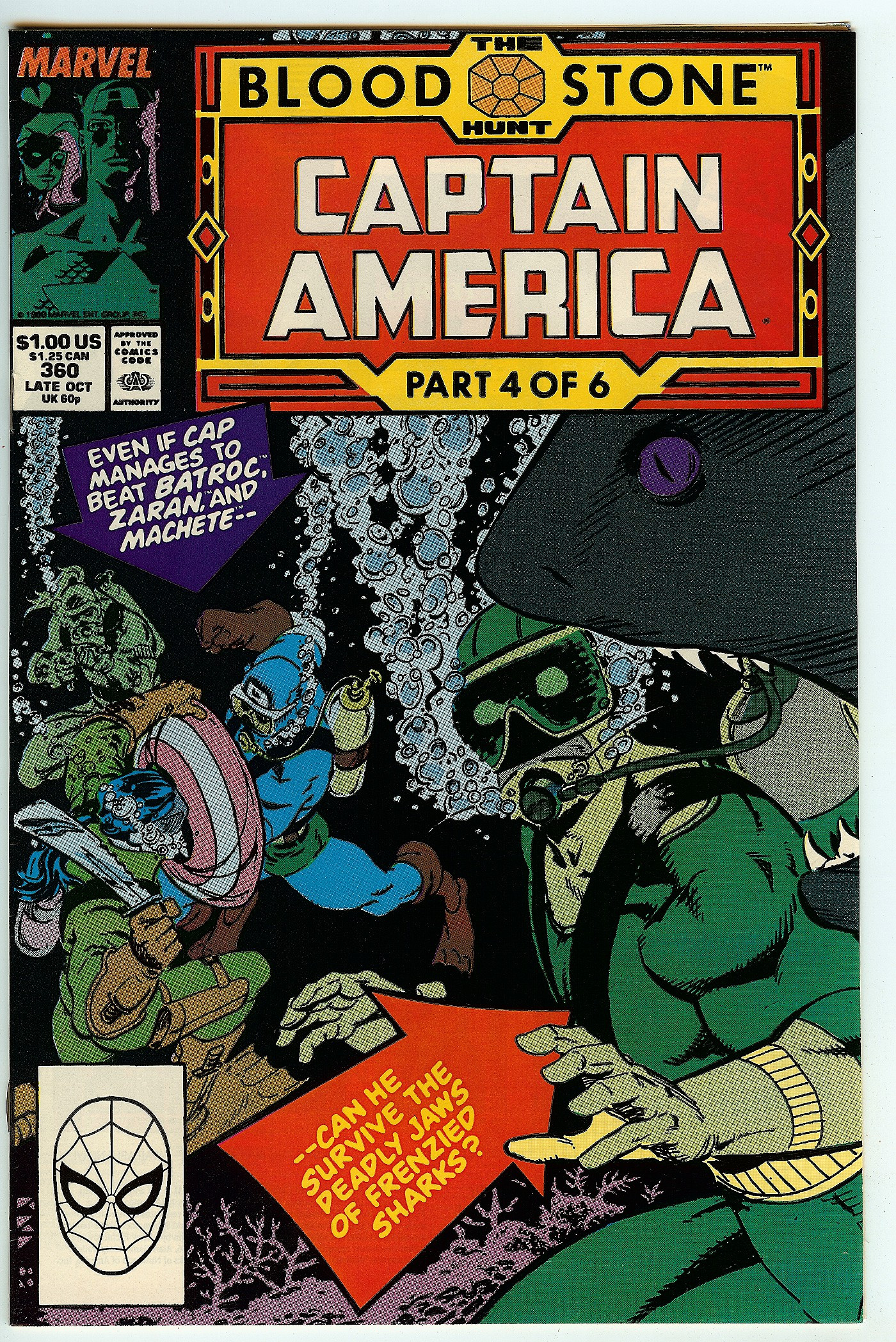CAPTAIN AMERICA #360 9.2 | Reece's Rare Comics
