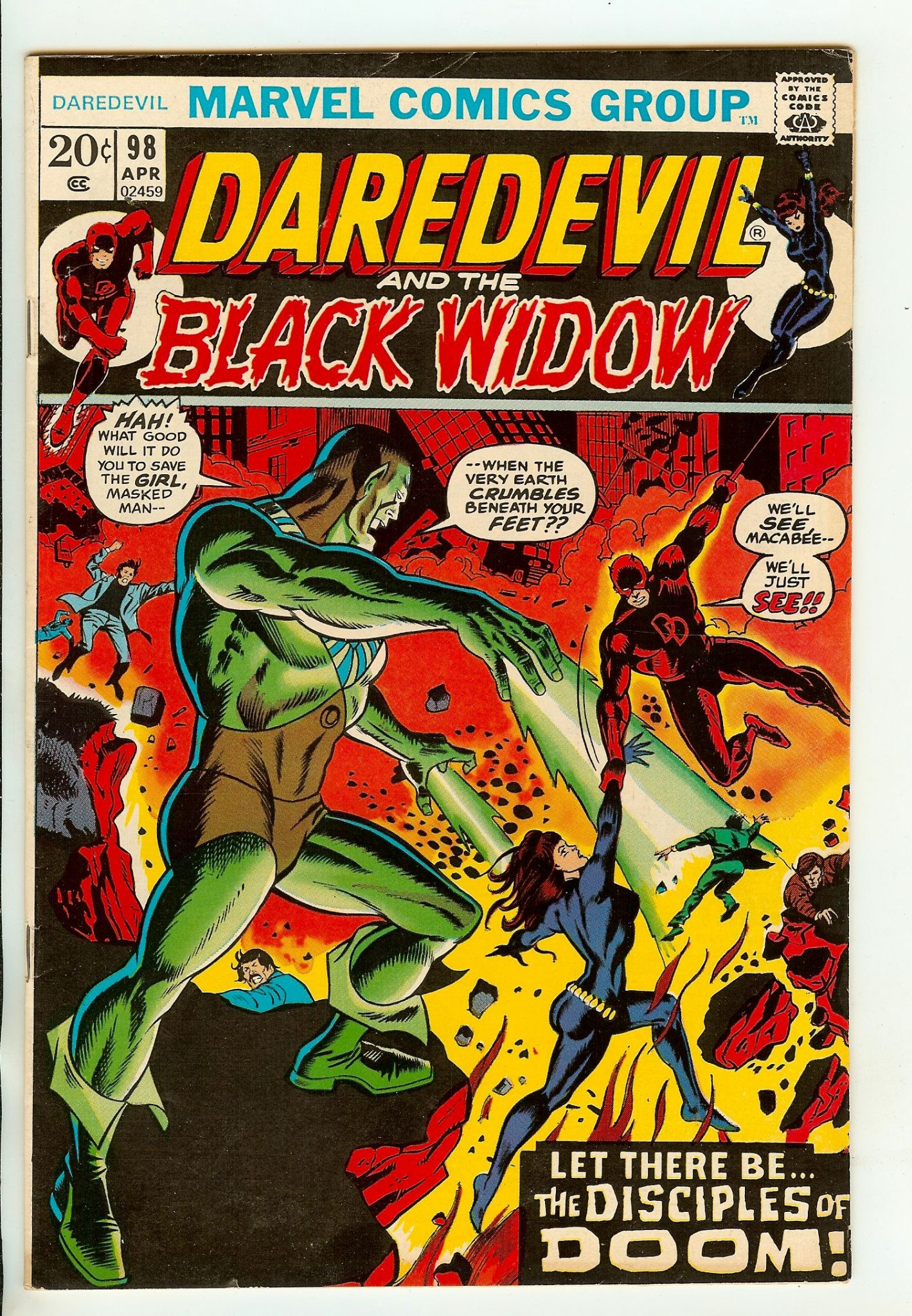 DAREDEVIL #98 8.0 | Reece's Rare Comics