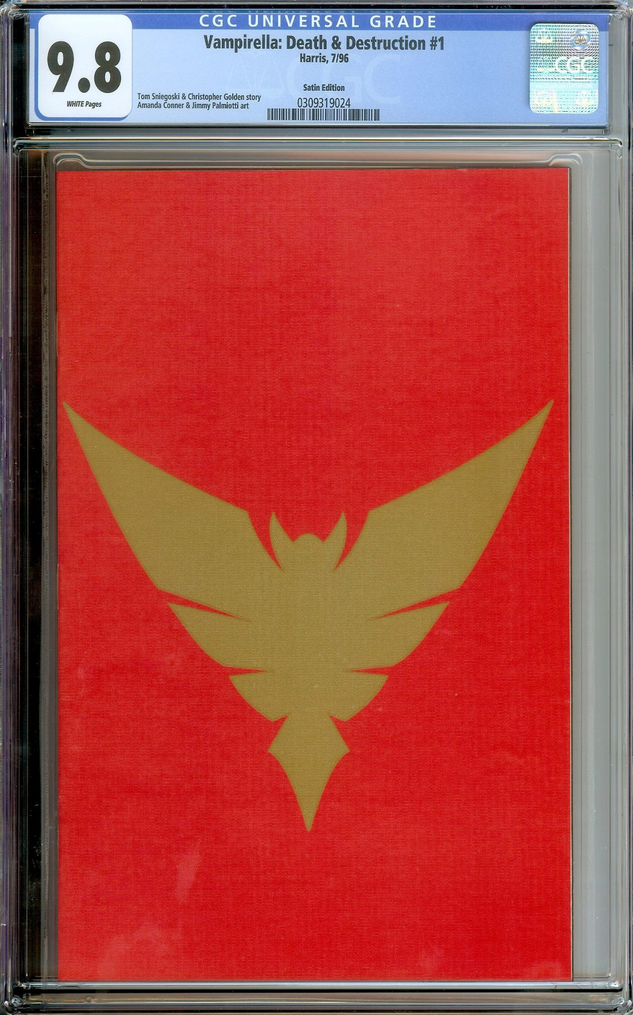 VAMPIRELLA: DEATH & DESTRUCTION #1 CGC 9.8 WHITE PAGES | Reece's Rare ...