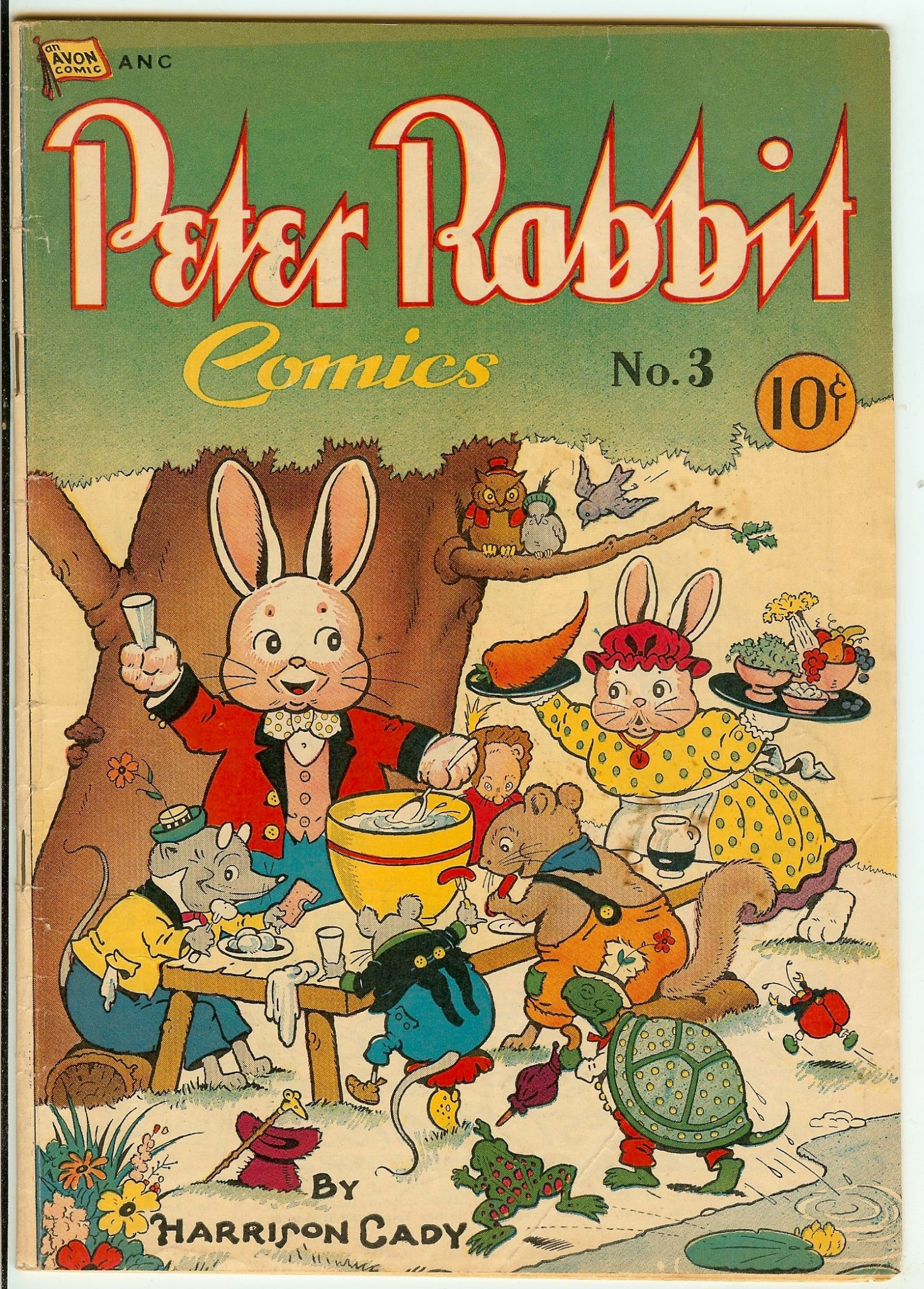PETER RABBIT COMICS #3 3.5 | Reece's Rare Comics
