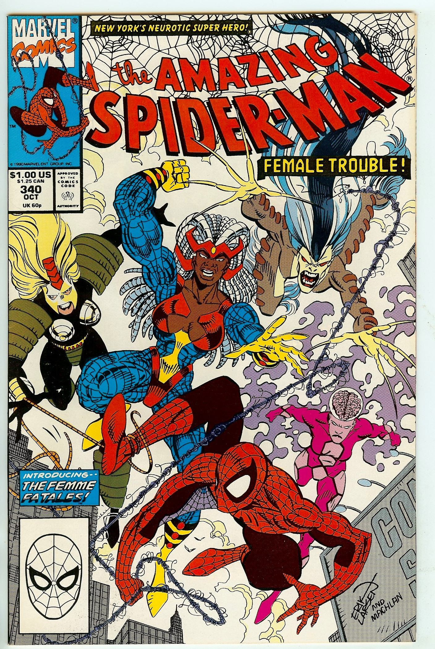 AMAZING SPIDER-MAN #340 9.2 | Reece's Rare Comics