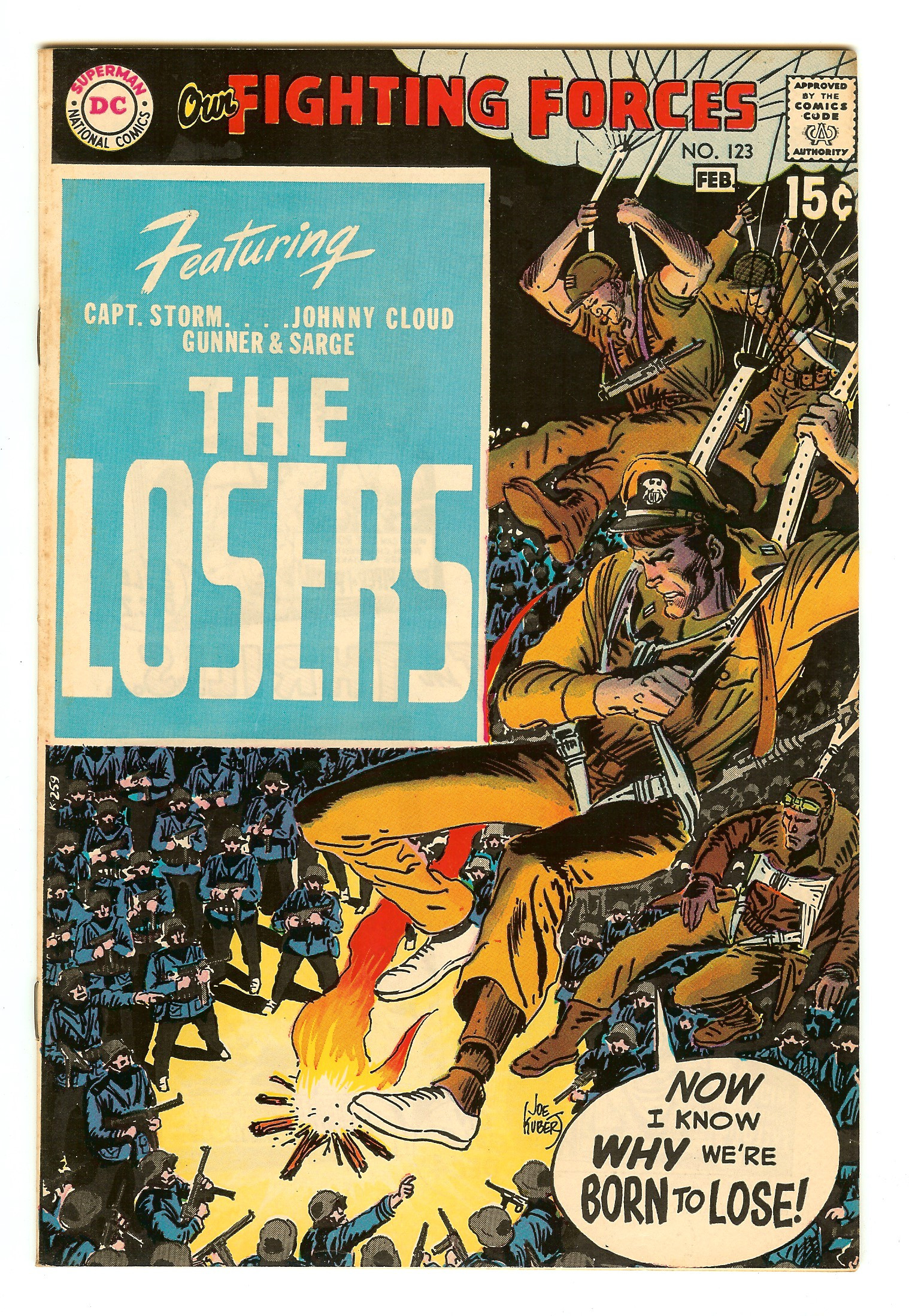 OUR FIGHTING FORCES #123 6.0 | Reece's Rare Comics