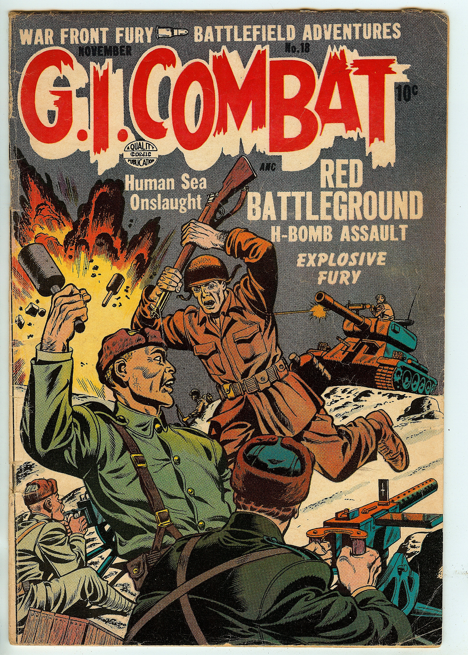 G.I. COMBAT #18 4.0 | Reece's Rare Comics