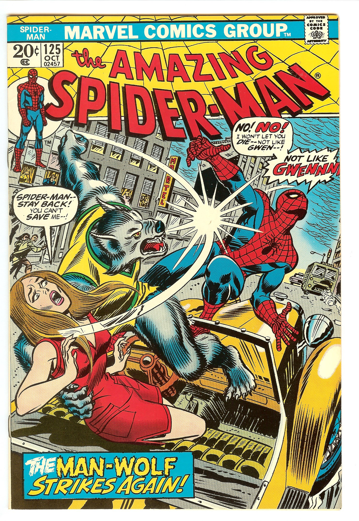AMAZING SPIDER-MAN #125 7.0 | Reece's Rare Comics
