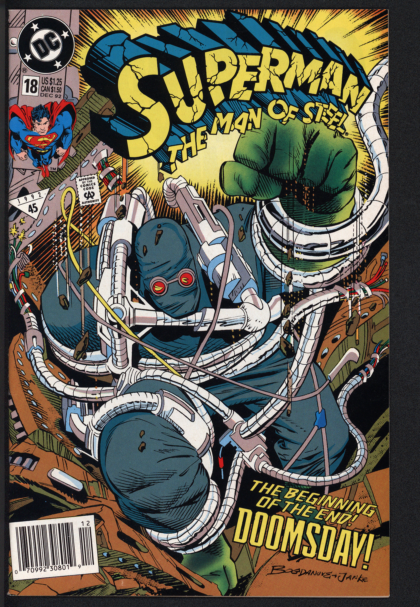 SUPERMAN MAN OF STEEL #18 8.0 | Reece's Rare Comics