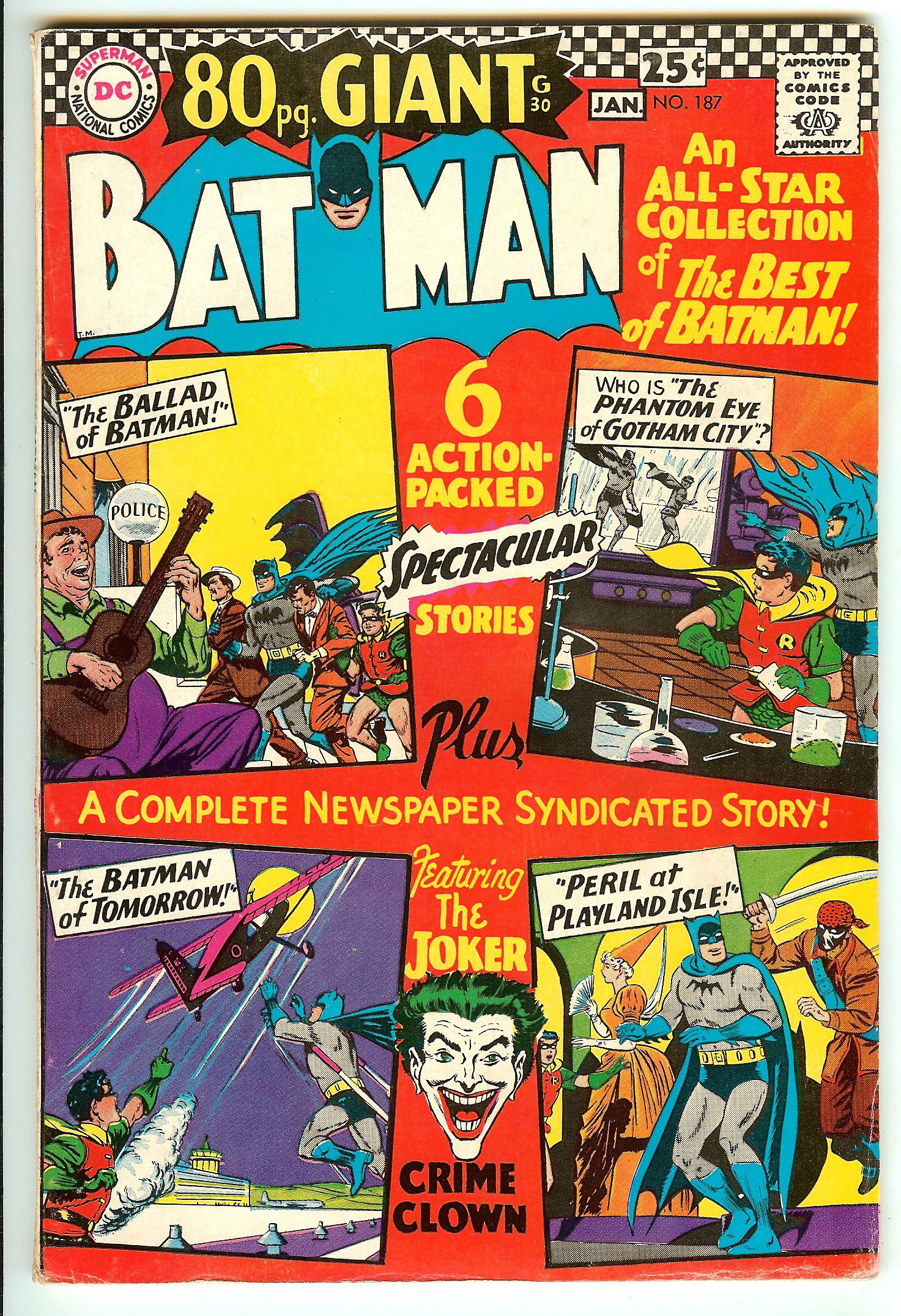BATMAN #187 6.0 | Reece's Rare Comics