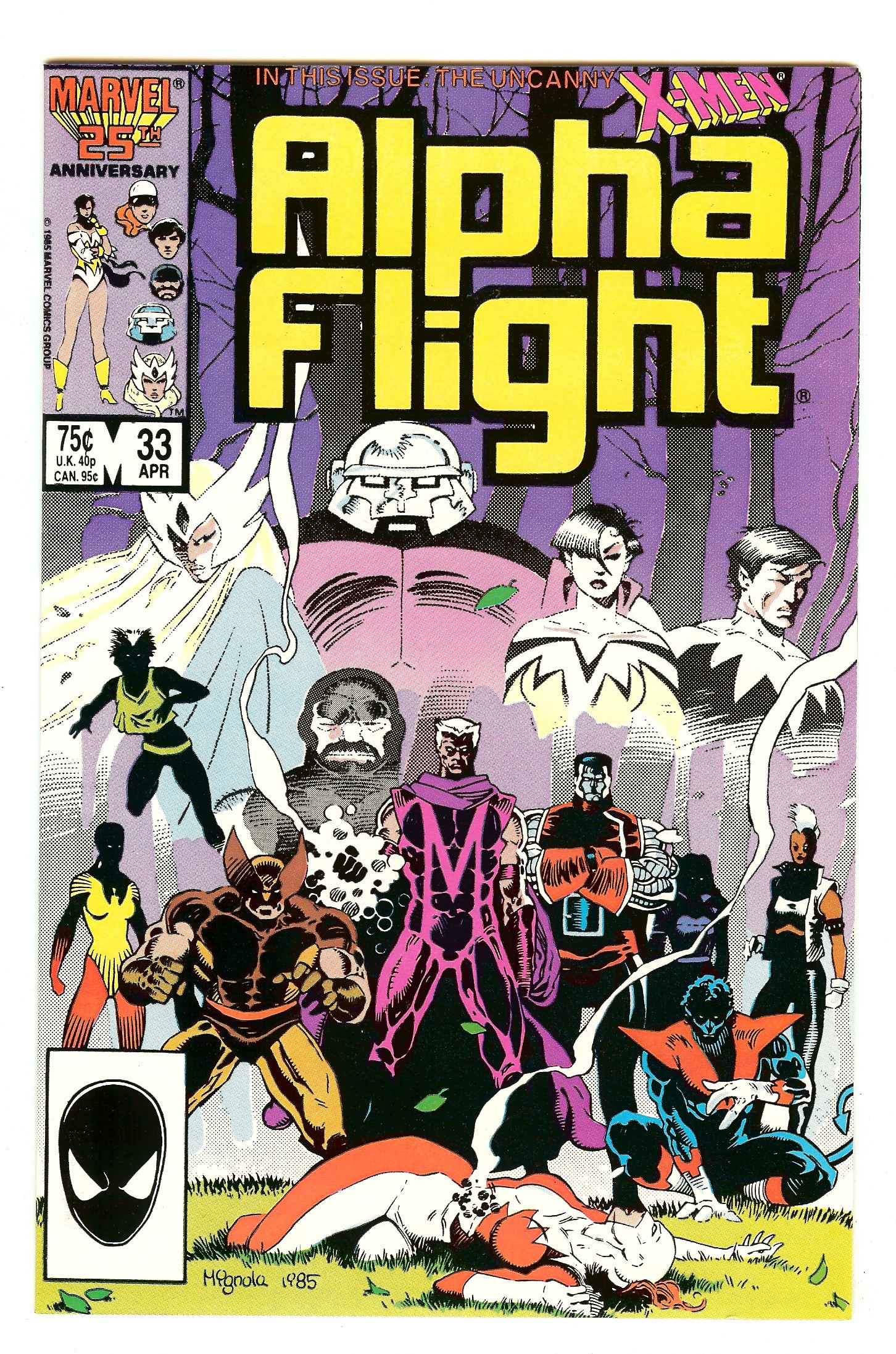 ALPHA FLIGHT #33 9.0 | Reece's Rare Comics