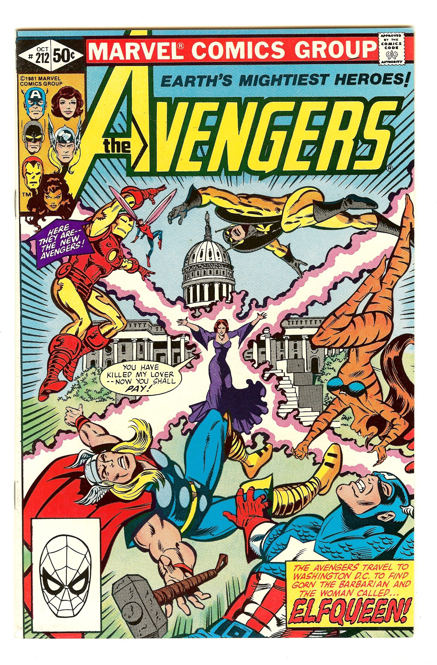 AVENGERS #212 8.0 | Reece's Rare Comics