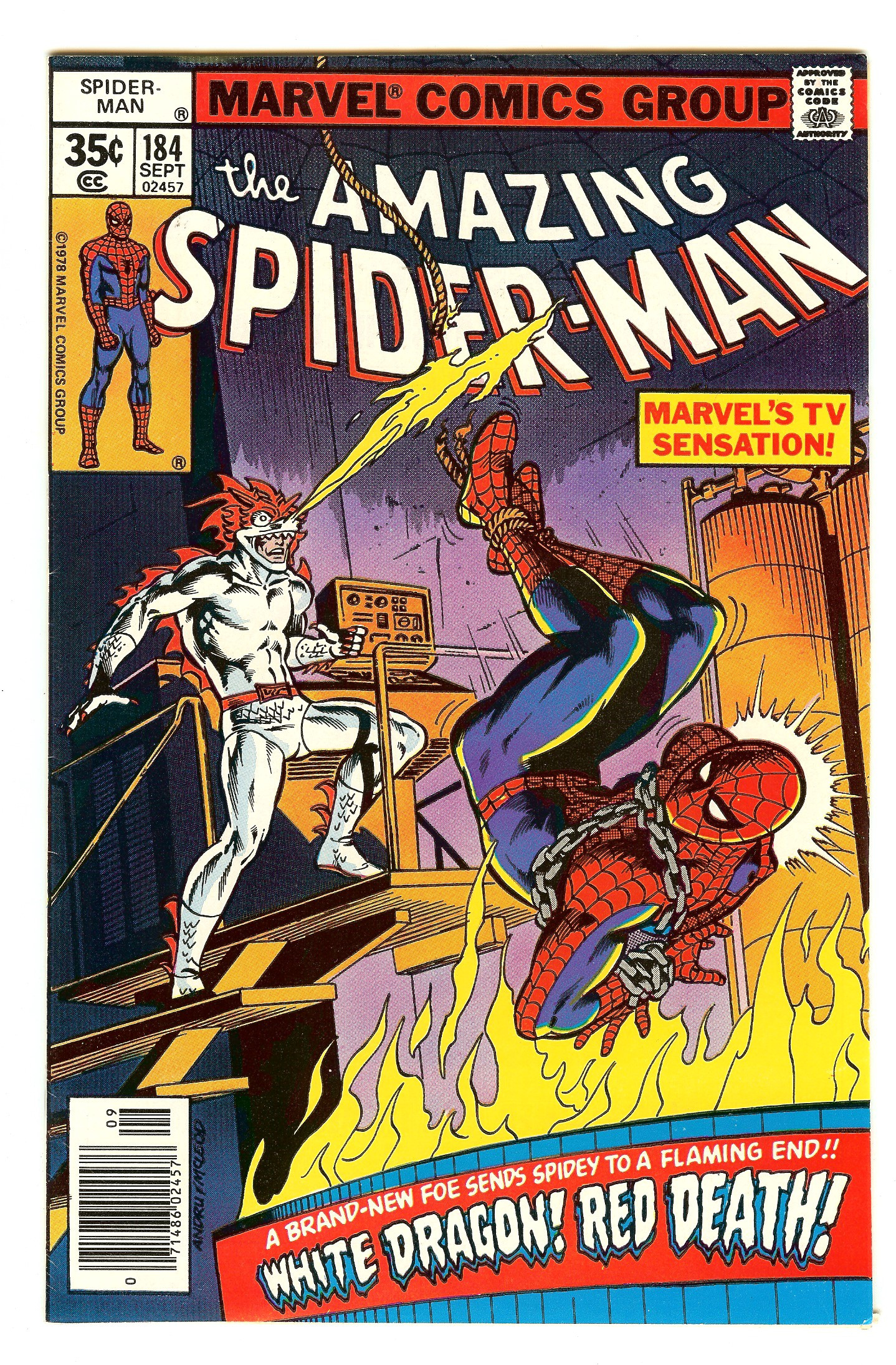 AMAZING SPIDER-MAN #184 8.0 | Reece's Rare Comics